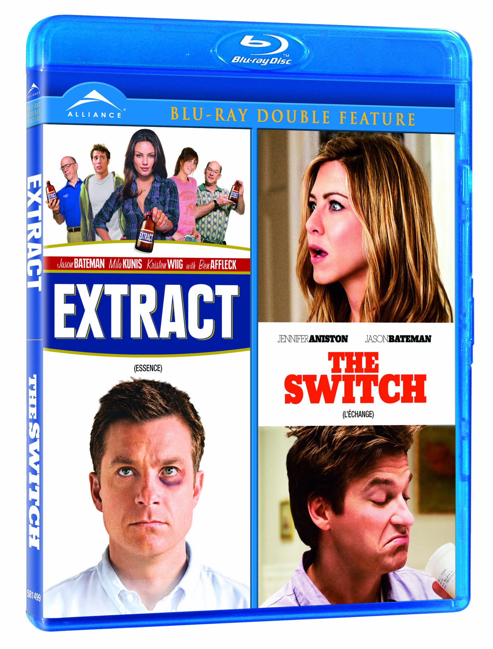 Amazon.com: Extract / The Switch [Double Feature] : Jason Bateman, Mila ...