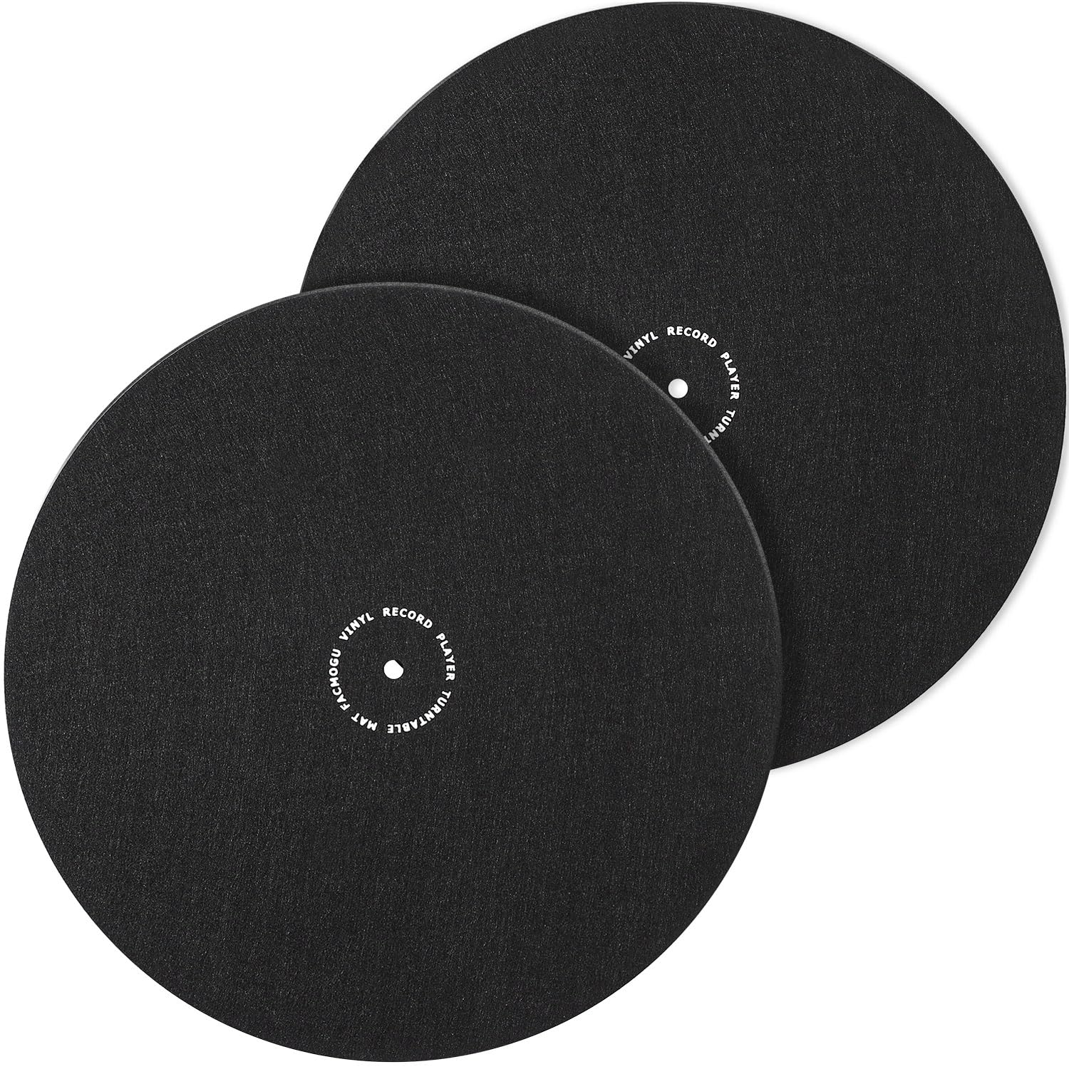 Snapklik.com : 2PCS 12 Turntable Platter Wool Mat, 3mm Vinyl Record ...