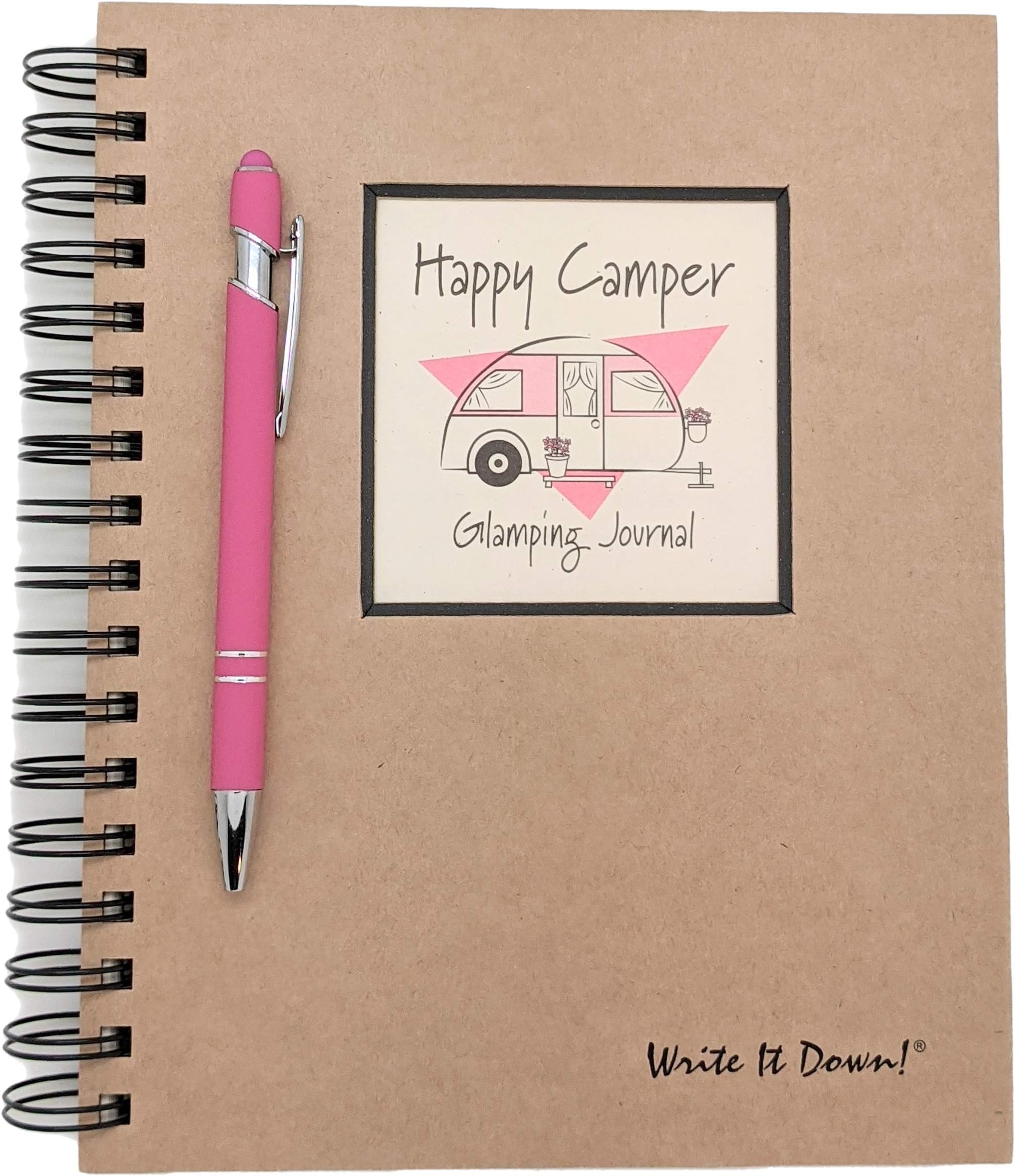 Amazon.com : Camping Journal & RV Travel Logbook By Journals Unlimited ...