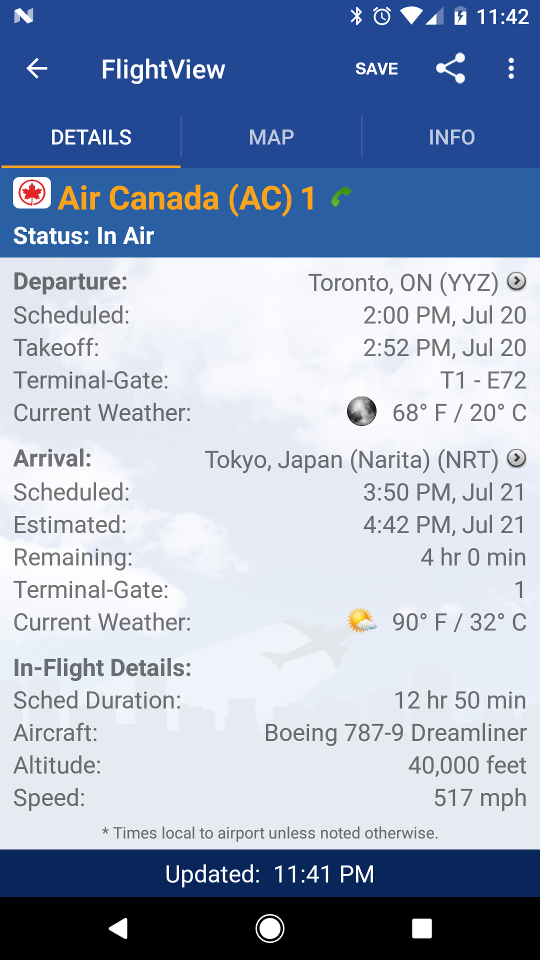 FlightView Elite - App on Amazon Appstore