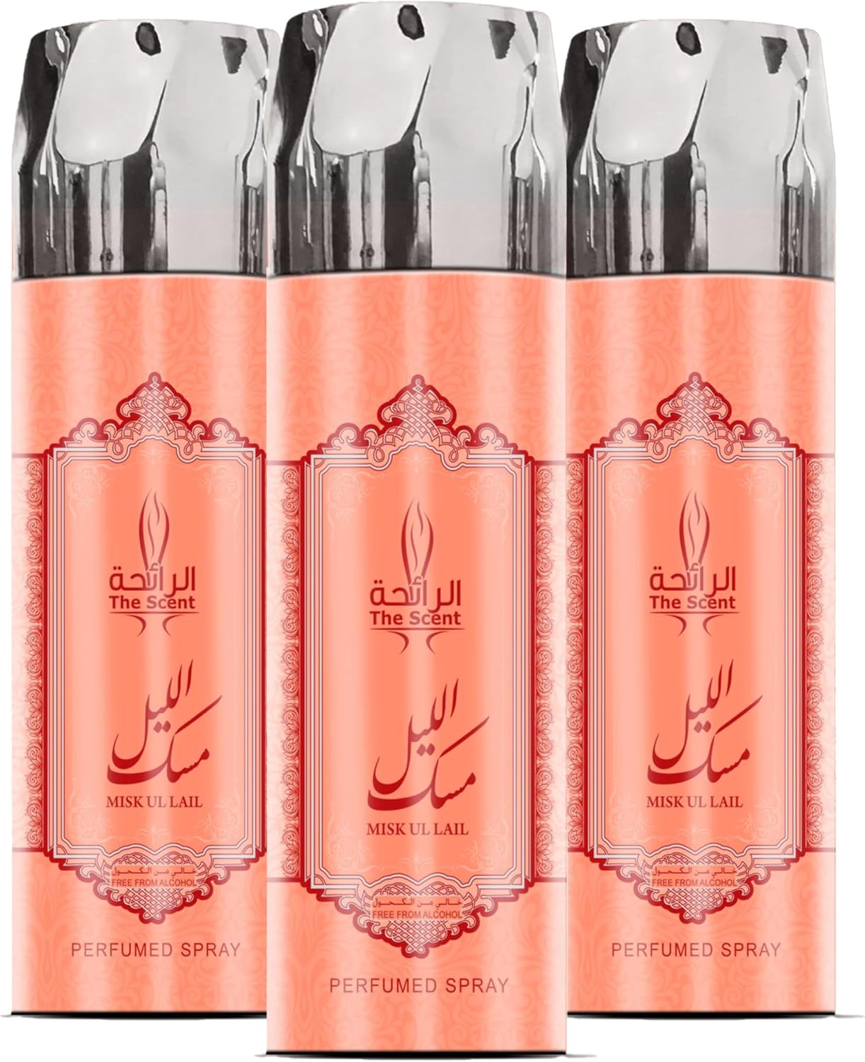 The Scent Misk Ul Lail 200ML Perfume Body Spray – PACK OF 3 – Luxurious ...