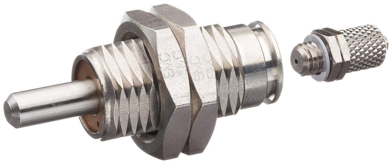 SMC CJP Series Nickel Plated Brass Pin Air Cylinder with Threaded Rod ...