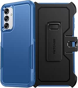 Amazon.com: FNTCASE for Samsung Galaxy A15-5G Case: Dual Layer Military Grade Drop Protection ...
