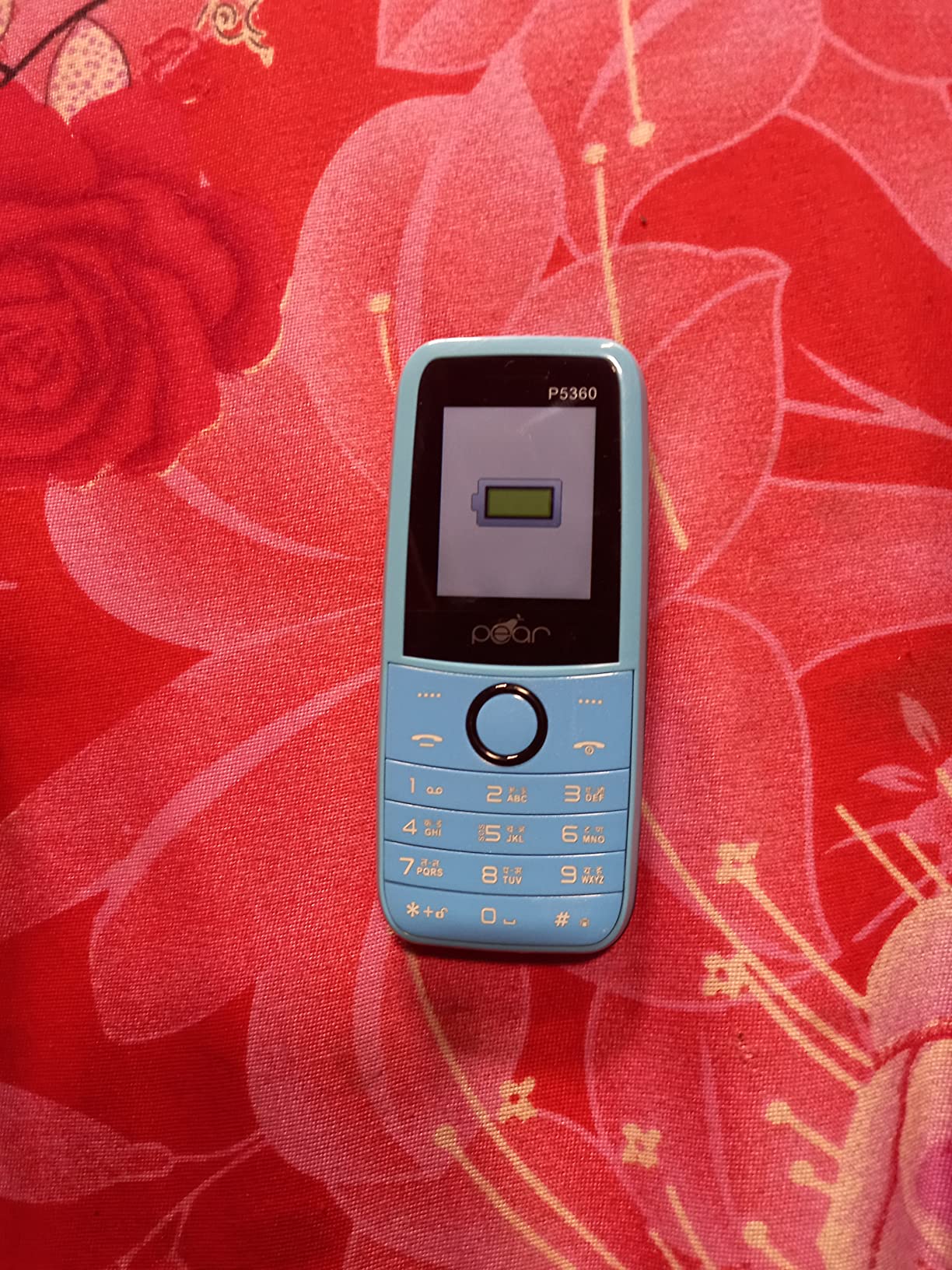 MTR PEAR P5360 (Light Blue) Phone Basic Keypad Phone with 1.8 INCH ...