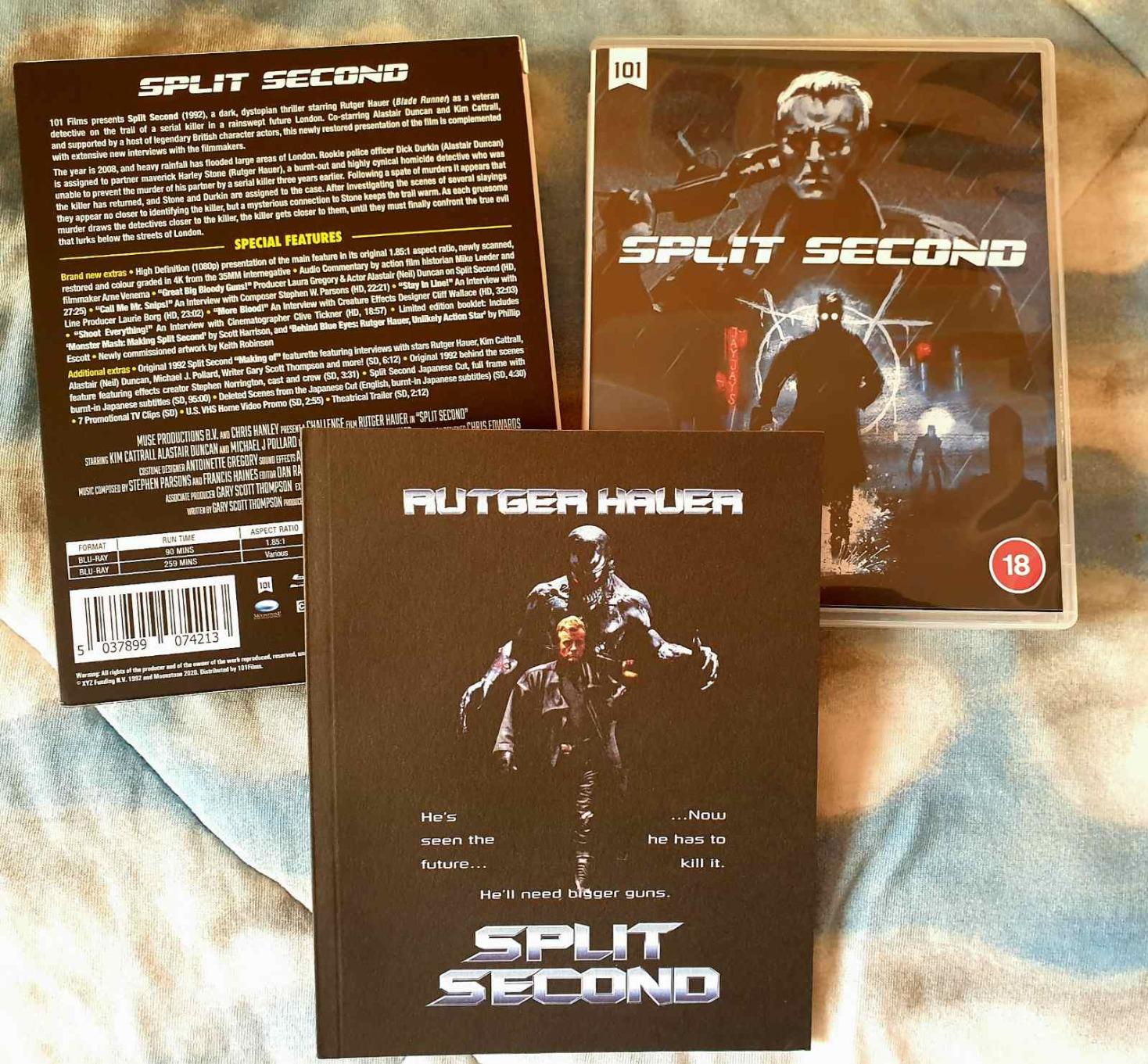 Split Second [VHS] : Rutger Hauer, Neil Duncan, Michael J. Pollard ...