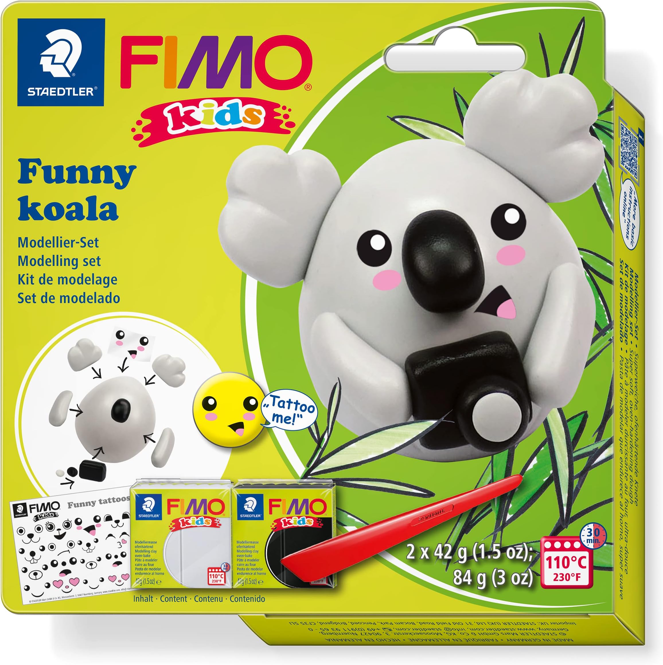 STAEDTLER 8034 19 LYST Unicorn Fimo kids form&play Set (superweiche ...