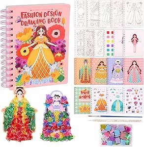 Amazon.com: Creative Puzzle Puncture Painting, 3-in-1 Princess Fairy ...