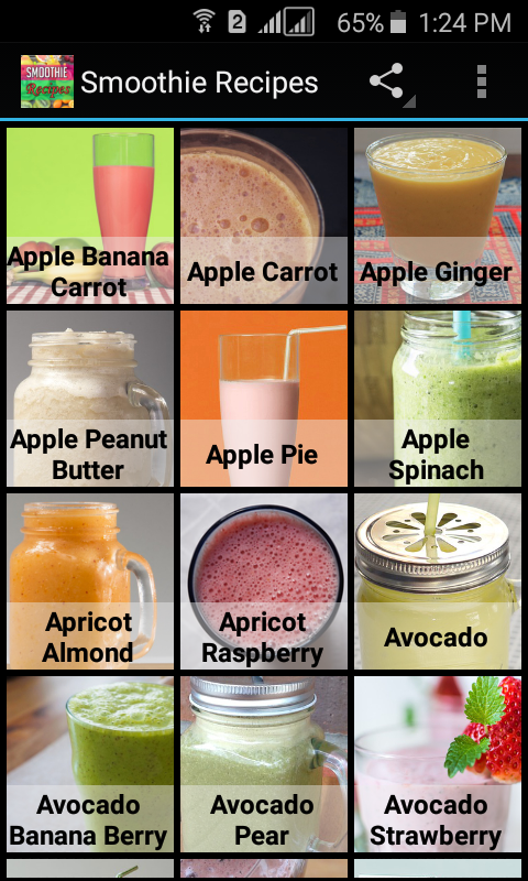 Smoothie Recipes - App on Amazon Appstore