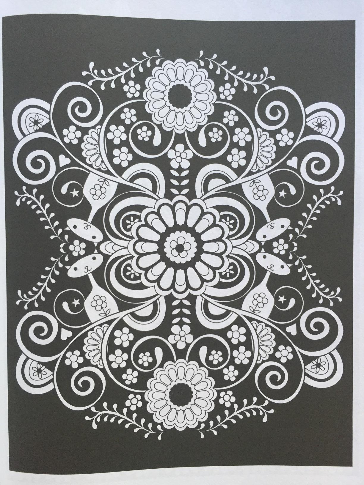 Amazon.com: Black Background Adult Coloring Book: 60 Coloring Pages ...