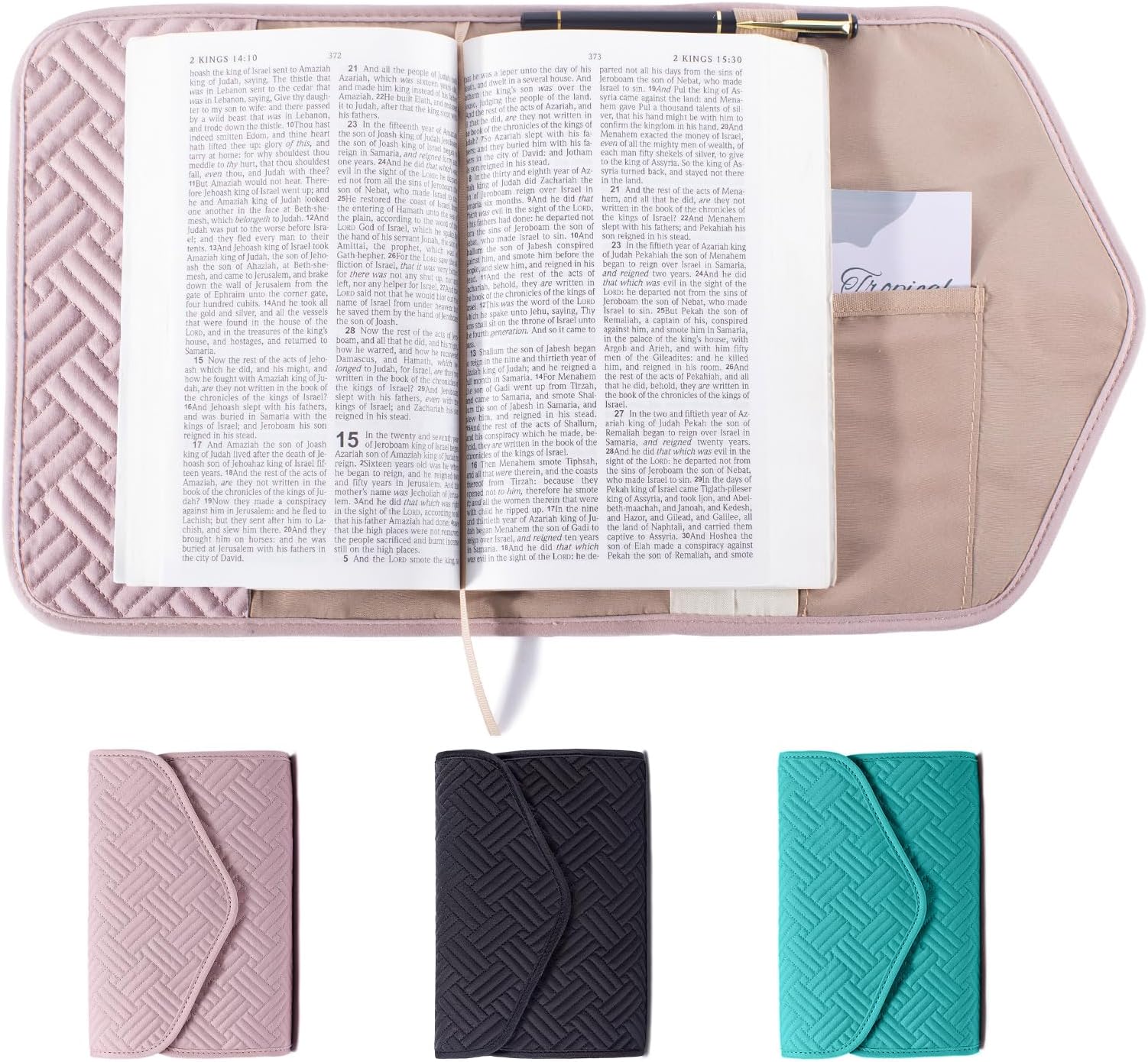 Amazon.com: APLUFINE Reusable Book Cover with Magnet Closure ...