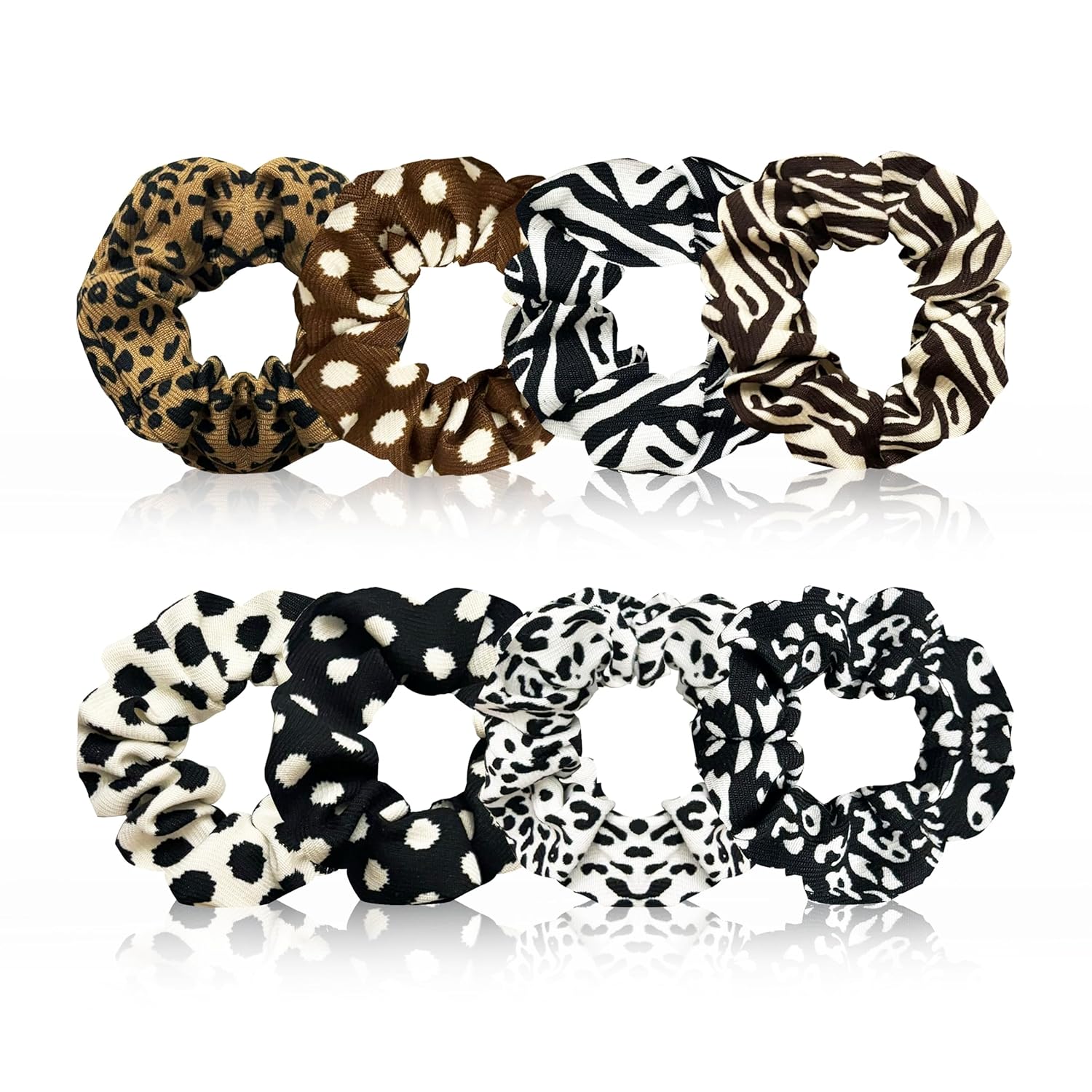 Amazon.com : Scrunchies for Hair,Leopard Scrunchie for Women Girl,Cheetah and Animal Hair ...