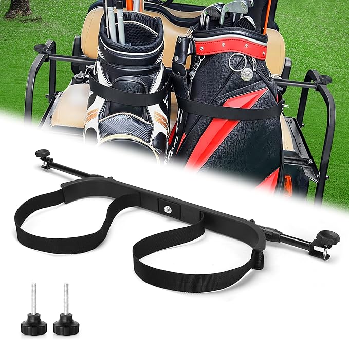 Amazon.com : 10L0L Universal Golf Cart Golf Bag Attachment,No Drilling ...