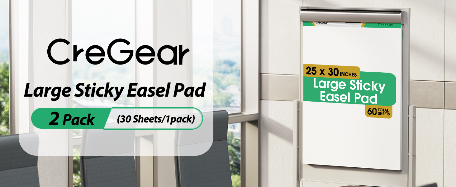 Anchor Chart Paper Maxtek Sticky Easel Pad 25x30 - Large Self-Stick ...
