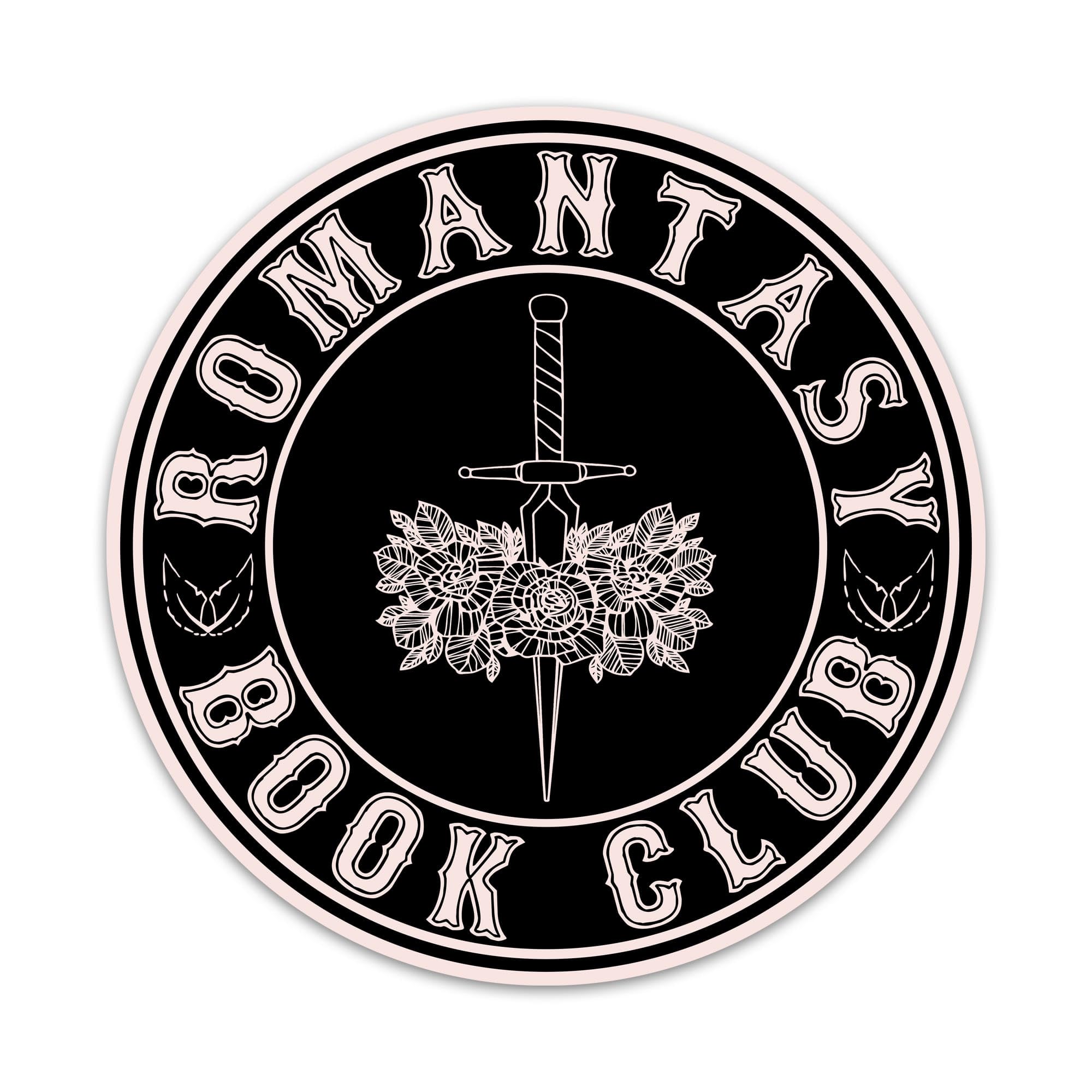 Amazon.com: (3PCs) Romantasy Book Club Sticker Reading Romance Fantasy ...