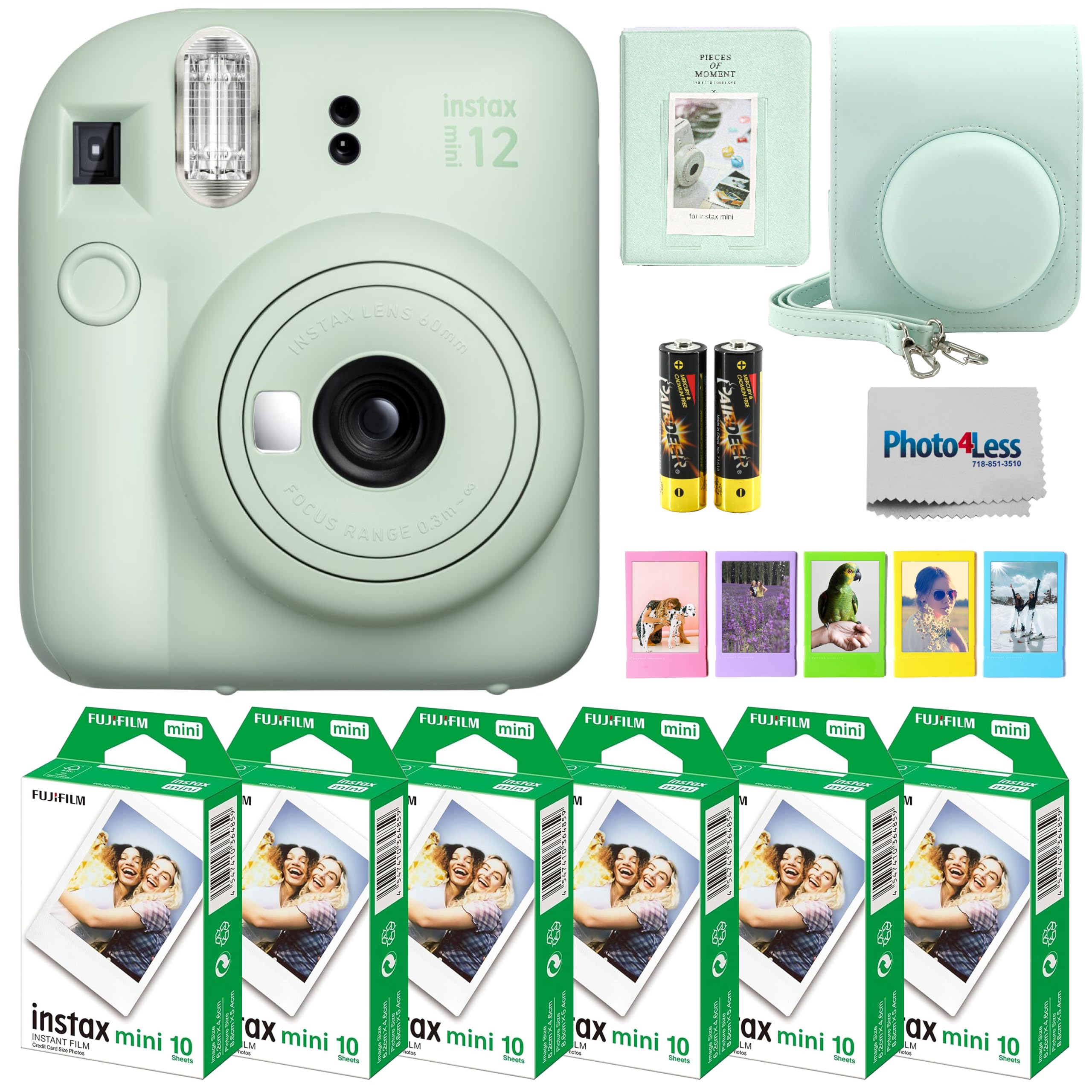 Buy Fujifilm Instax Mini 12 Instant Camera Bundle with Fujifilm Instax ...
