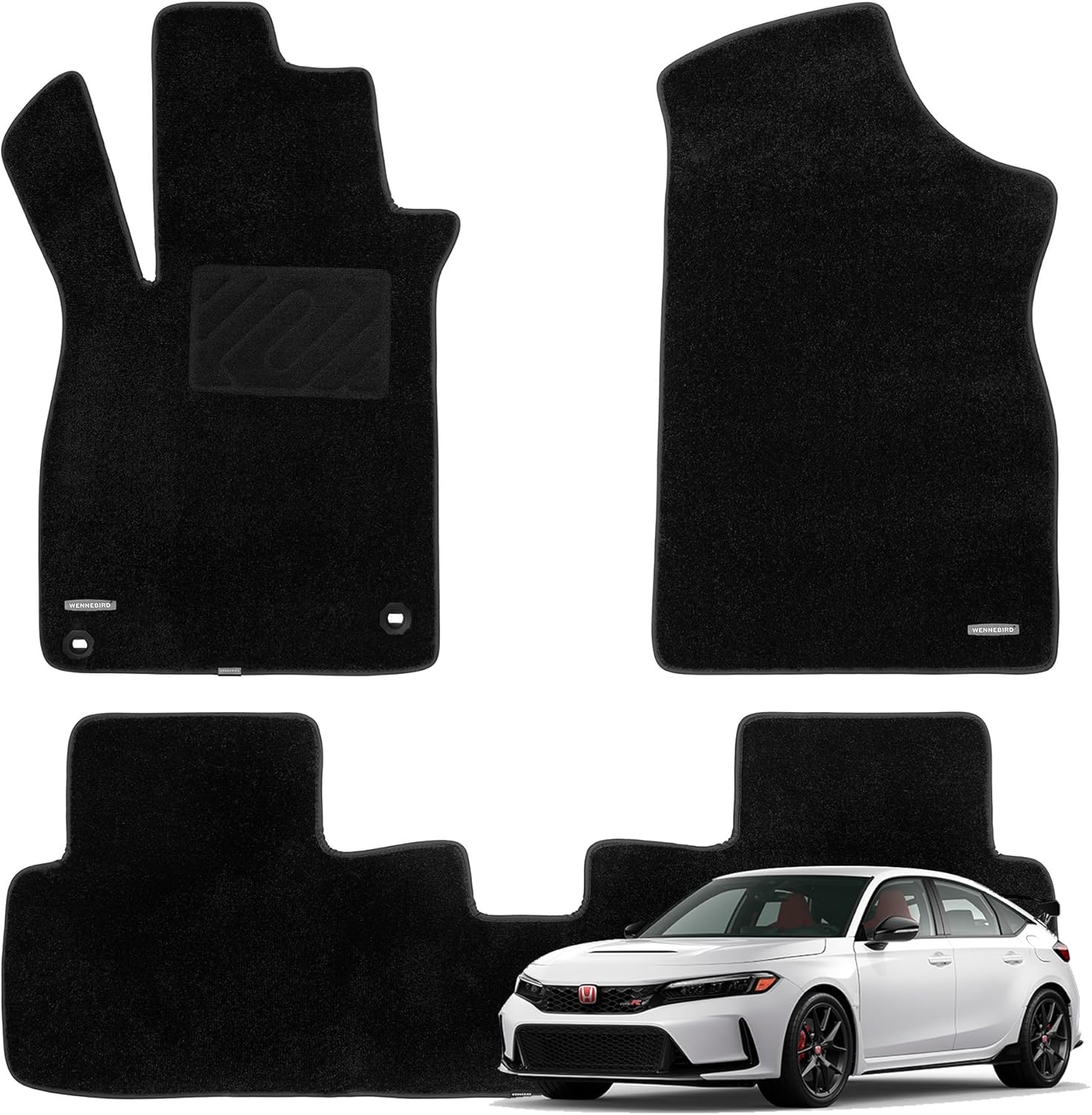 Amazon.com: WENNEBIRD Superior Carpet Floor Mats for 2022-2025 Honda ...