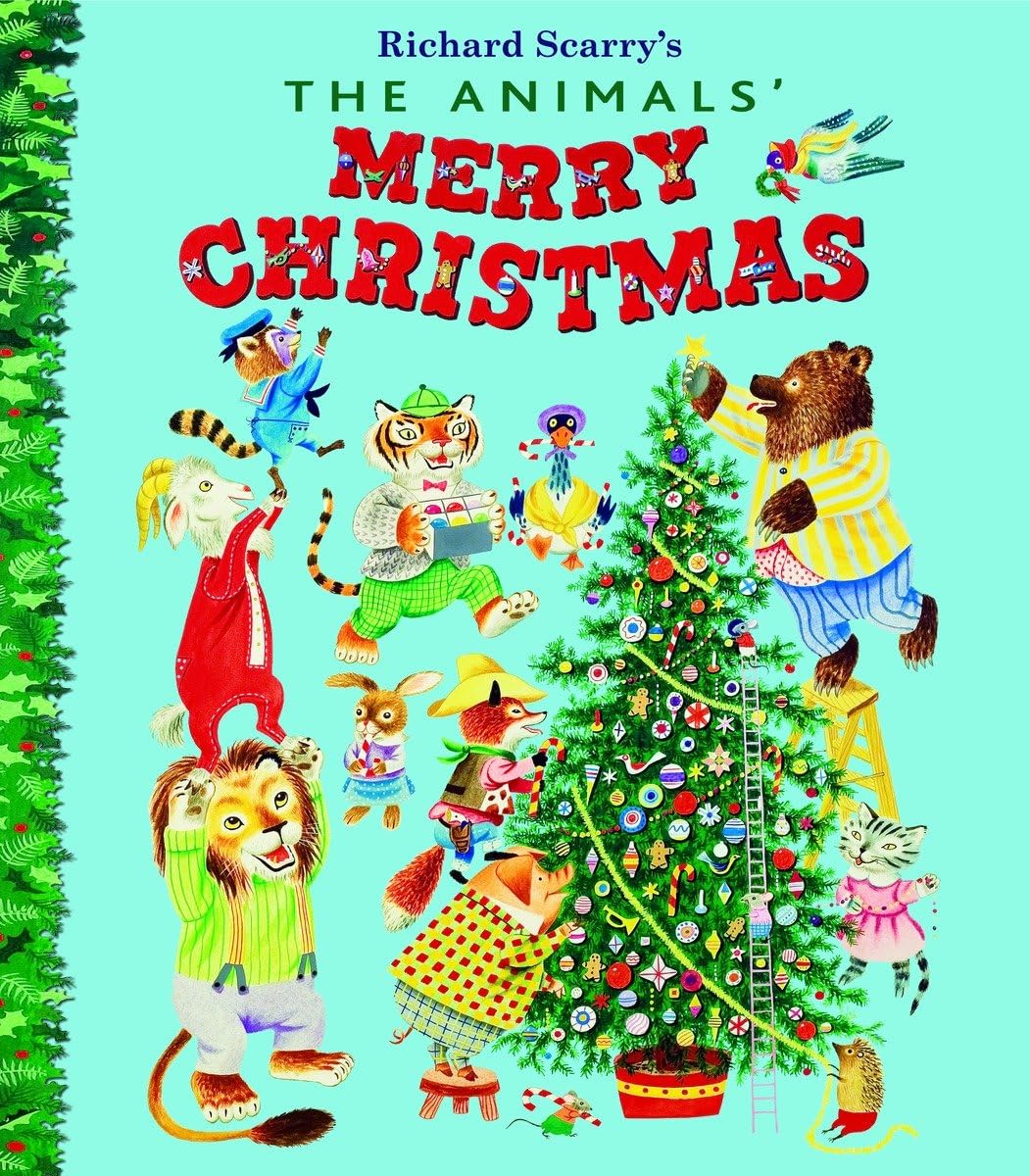 The Animals' Merry Christmas: Amazon.co.uk: Jackson, Kathryn, Scarry ...