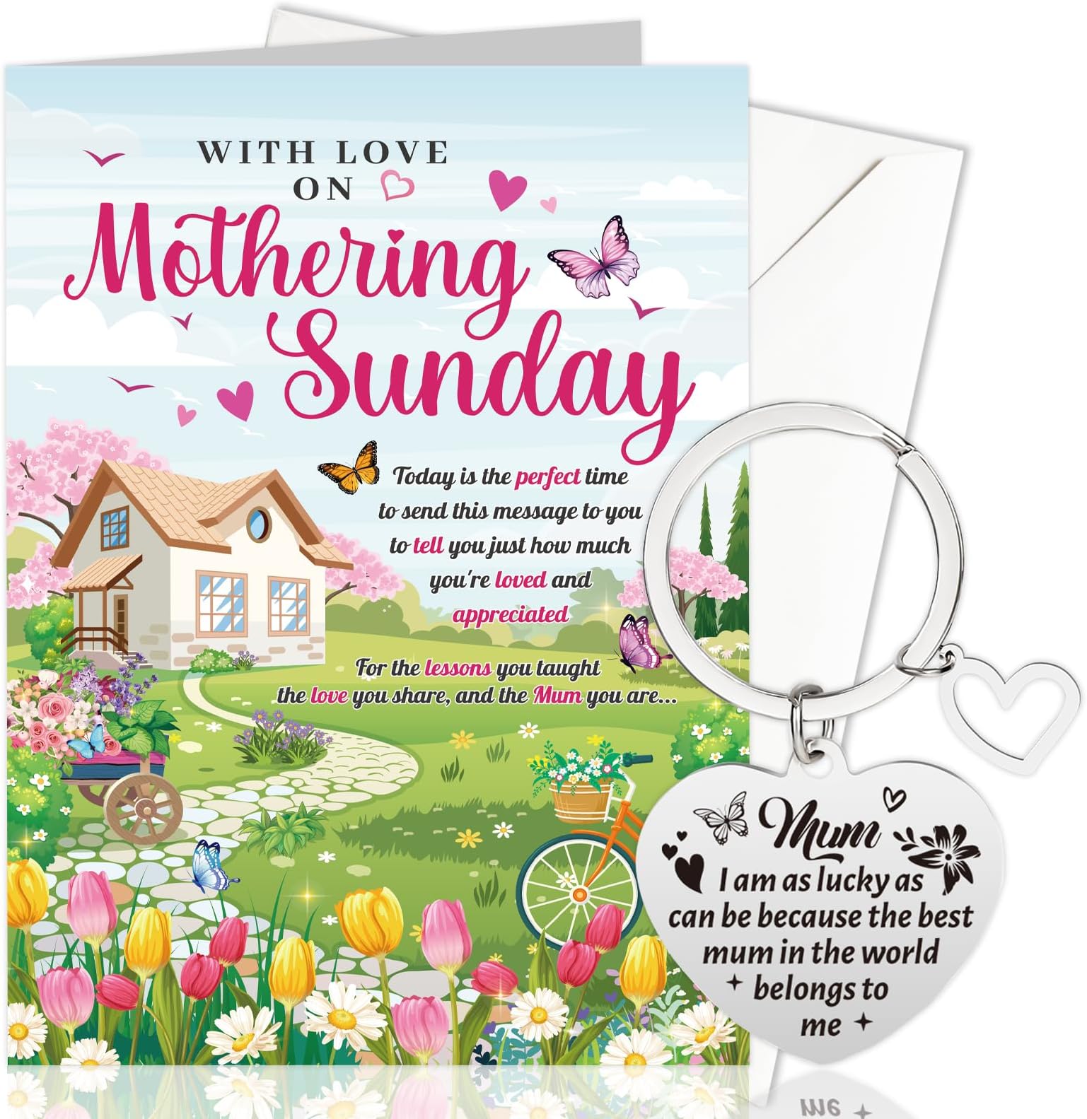 Piccadilly Greetings Traditional Mother's Day Card Mothering Sunday - 9 ...
