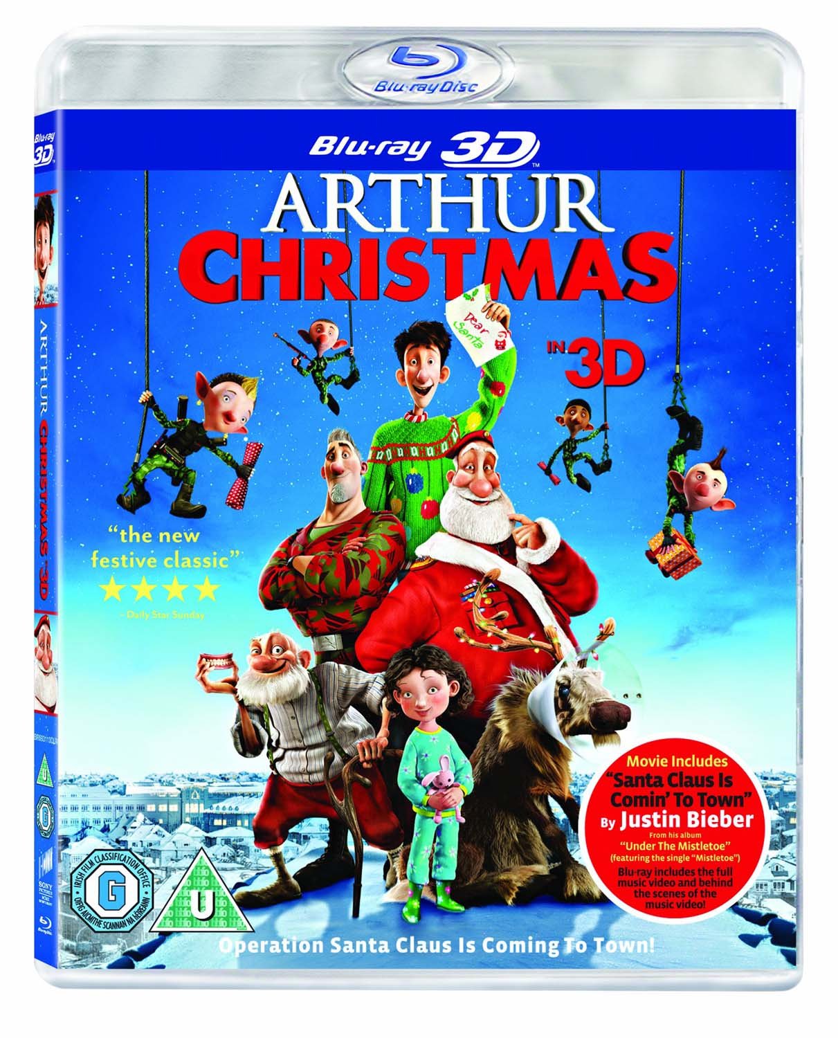Arthur Christmas (Blu-ray 3D + UV Copy) [2011] [Region Free]: Amazon.co ...