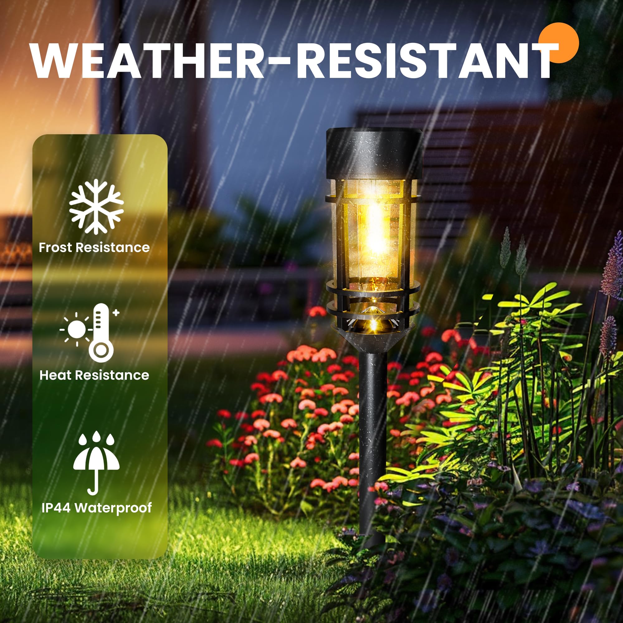 Snapklik.com : SOLPEX Solar Path Lights, 8 Pack Solar Pathway Lights ...