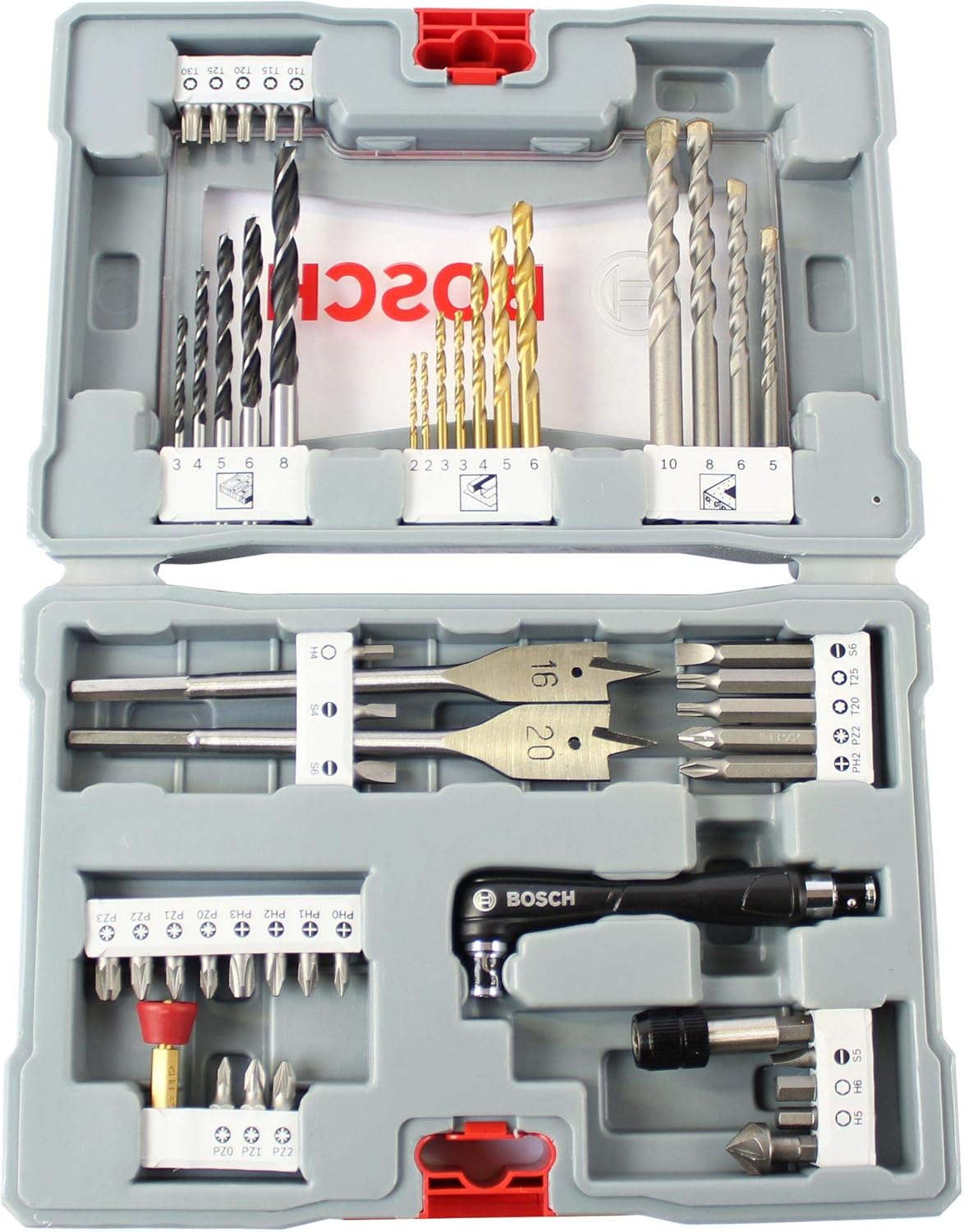 Bosch Professional 49 Pieces Premium X-Line Drill Bit and Screwdriver ...