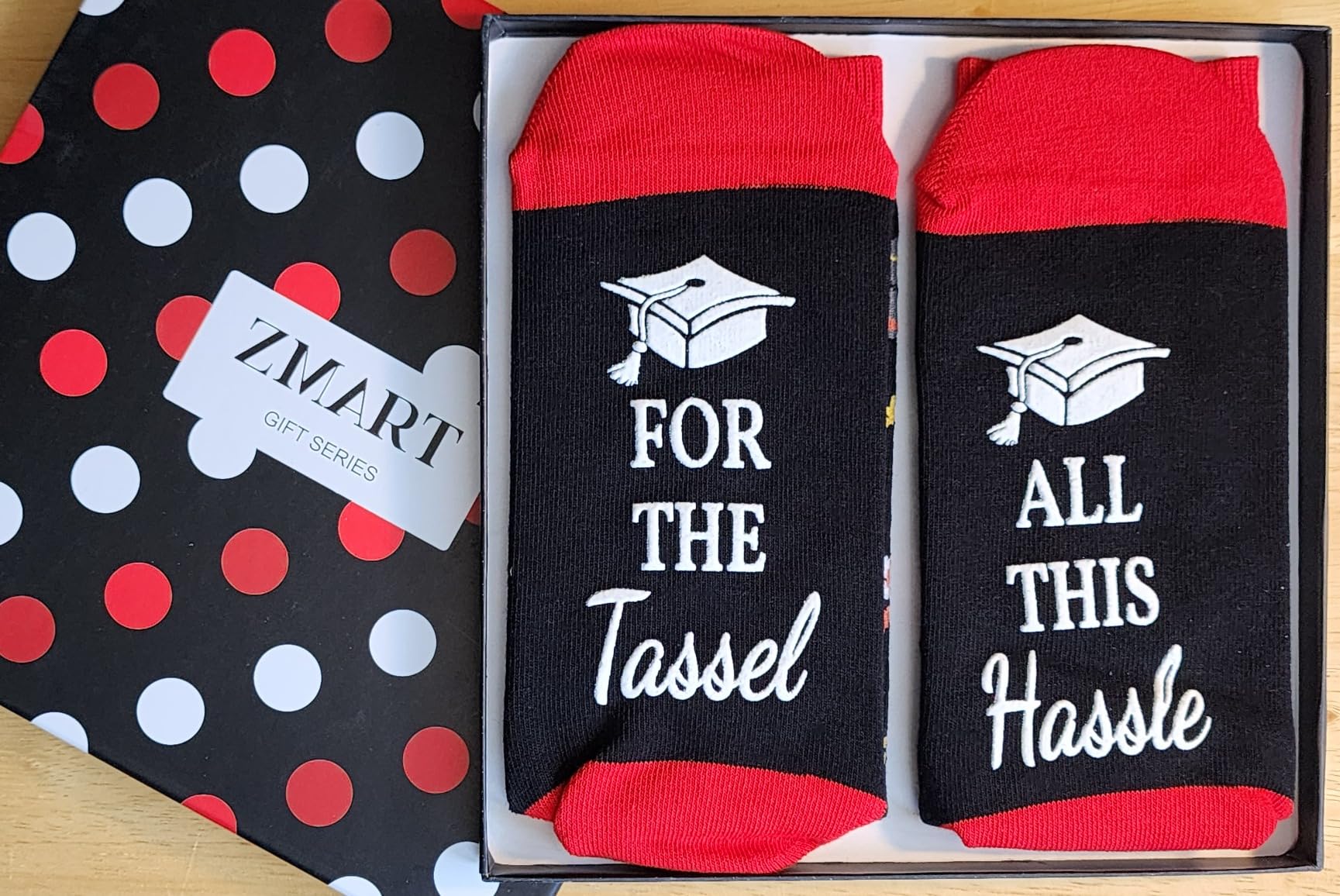 Amazon.com: Zmart Graduation Gifts for Her and Him - Socks Class of ...
