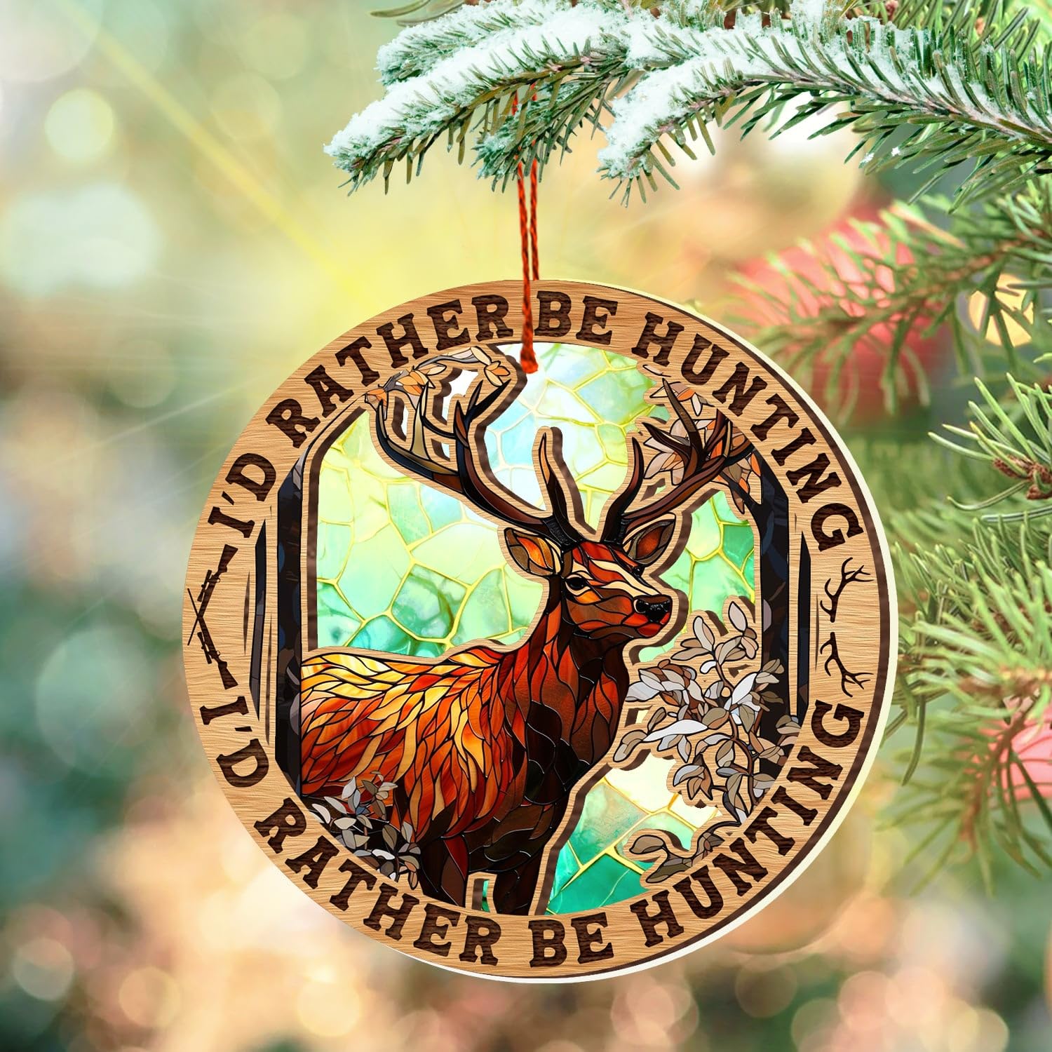 Amazon.com: Deer Ornament - Hunting Ornament - Deer Christmas Ornament ...