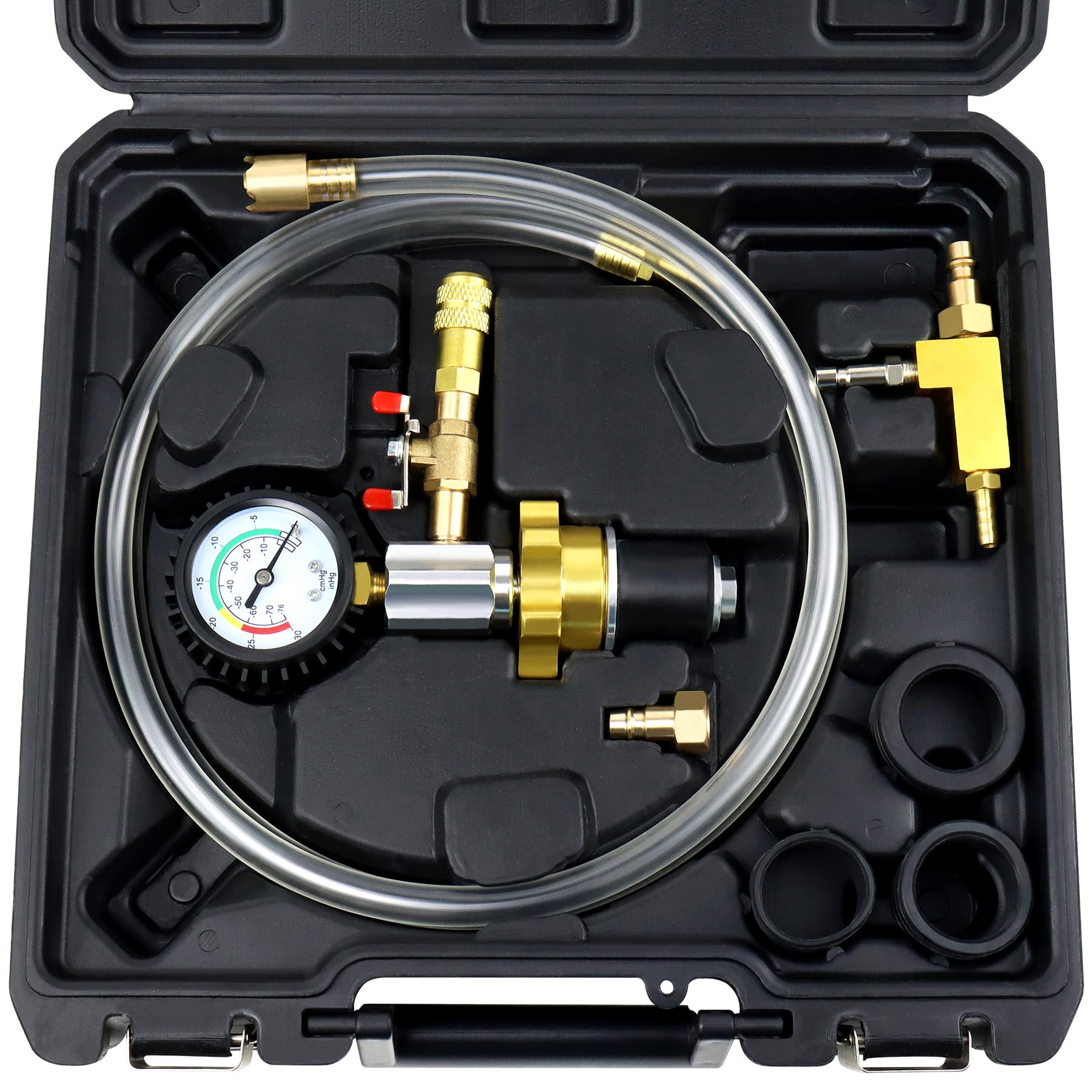 Vacuum Coolant Fill Kit 4PCS Cooling System Vacuum Purge Radiator ...