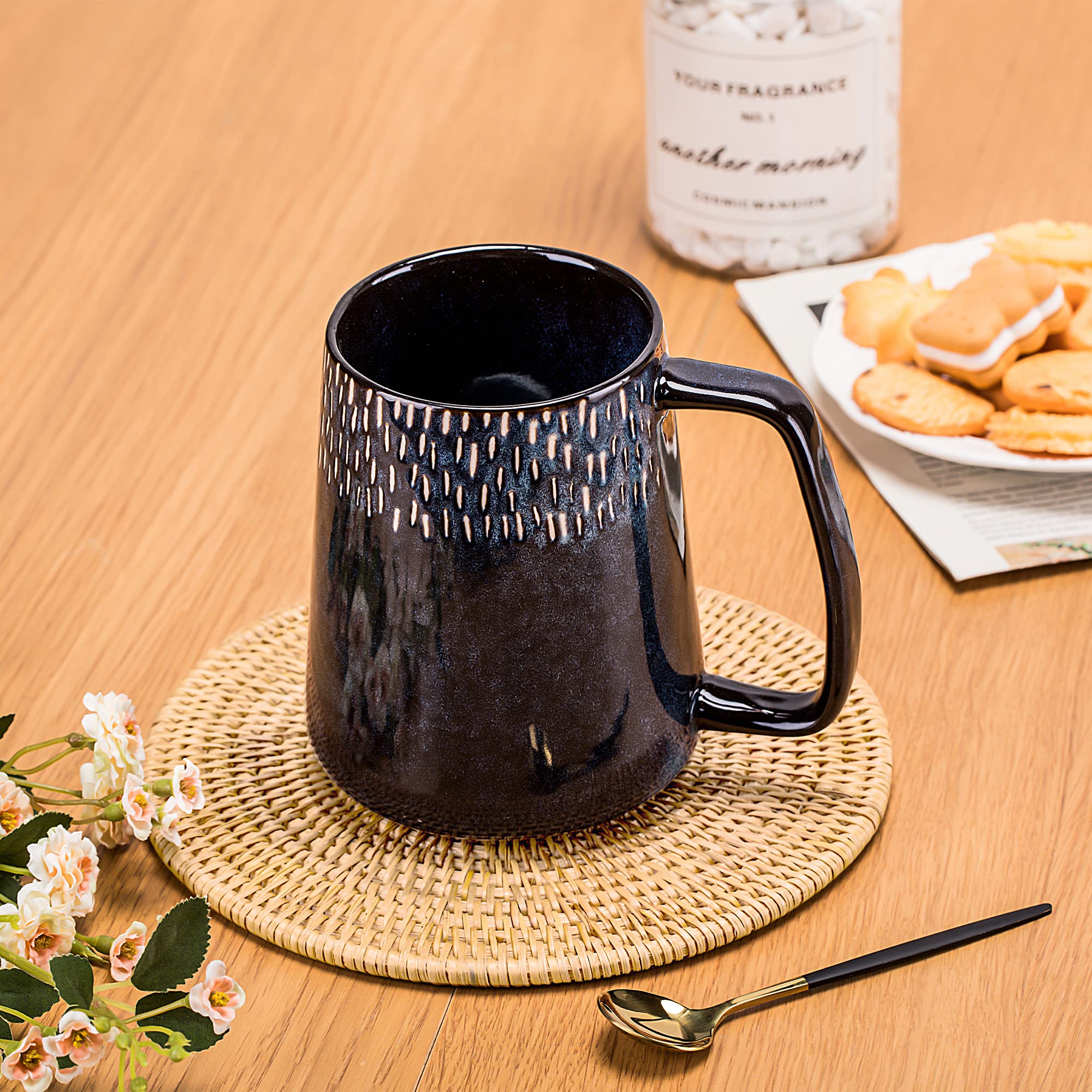 Snapklik.com : Tsreinh Extra Large Ceramic Coffee Mug,24 Oz,Oversized ...