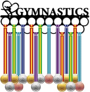 Amazon.com: CREATCABIN Gymnastics Medal Hanger Display Medal Holder ...