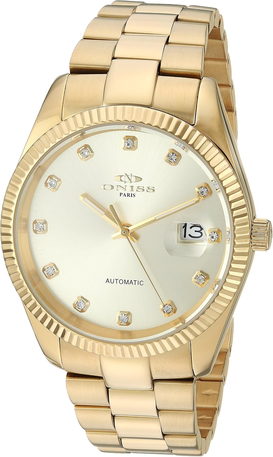 Amazon.com: Oniss Paris Unisex ON3885-MGG Allure -X Collection Analog ...