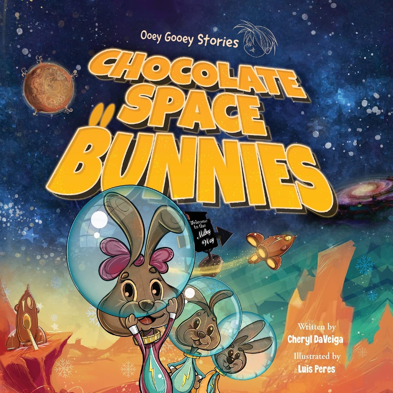 Chocolate Space Bunnies: A Funny Bunny Space Adventure for Children ...