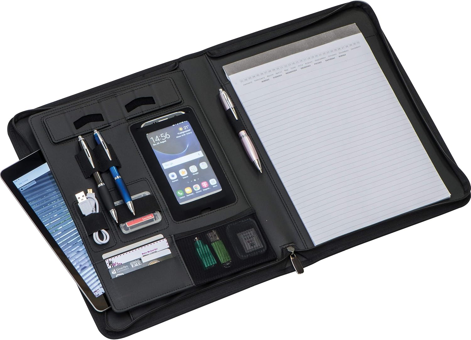 A4 Bonded Leather Writing case – BigaMart