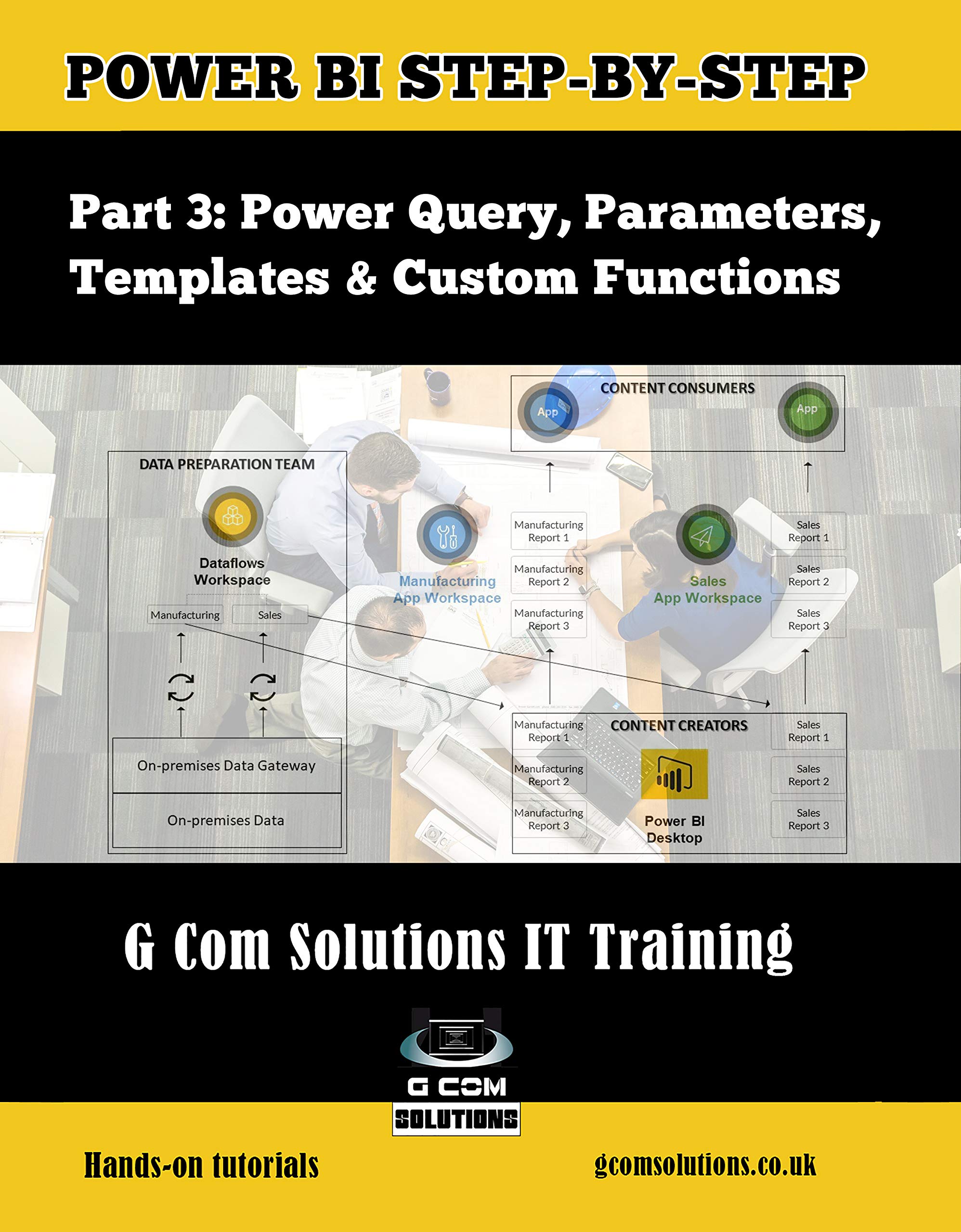 Buy Power Bi Step By Step Part 3 Power Query Parameters Templates And Custom Functions Power