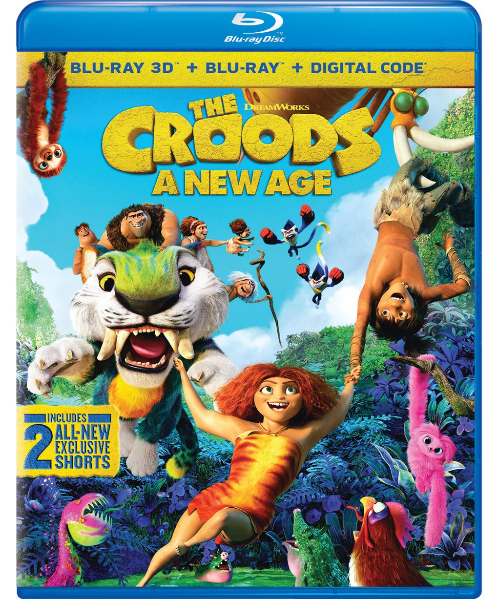 Amazon.com: The Croods: A New Age [Blu-ray 3D + Blu-ray + Digital Combo ...