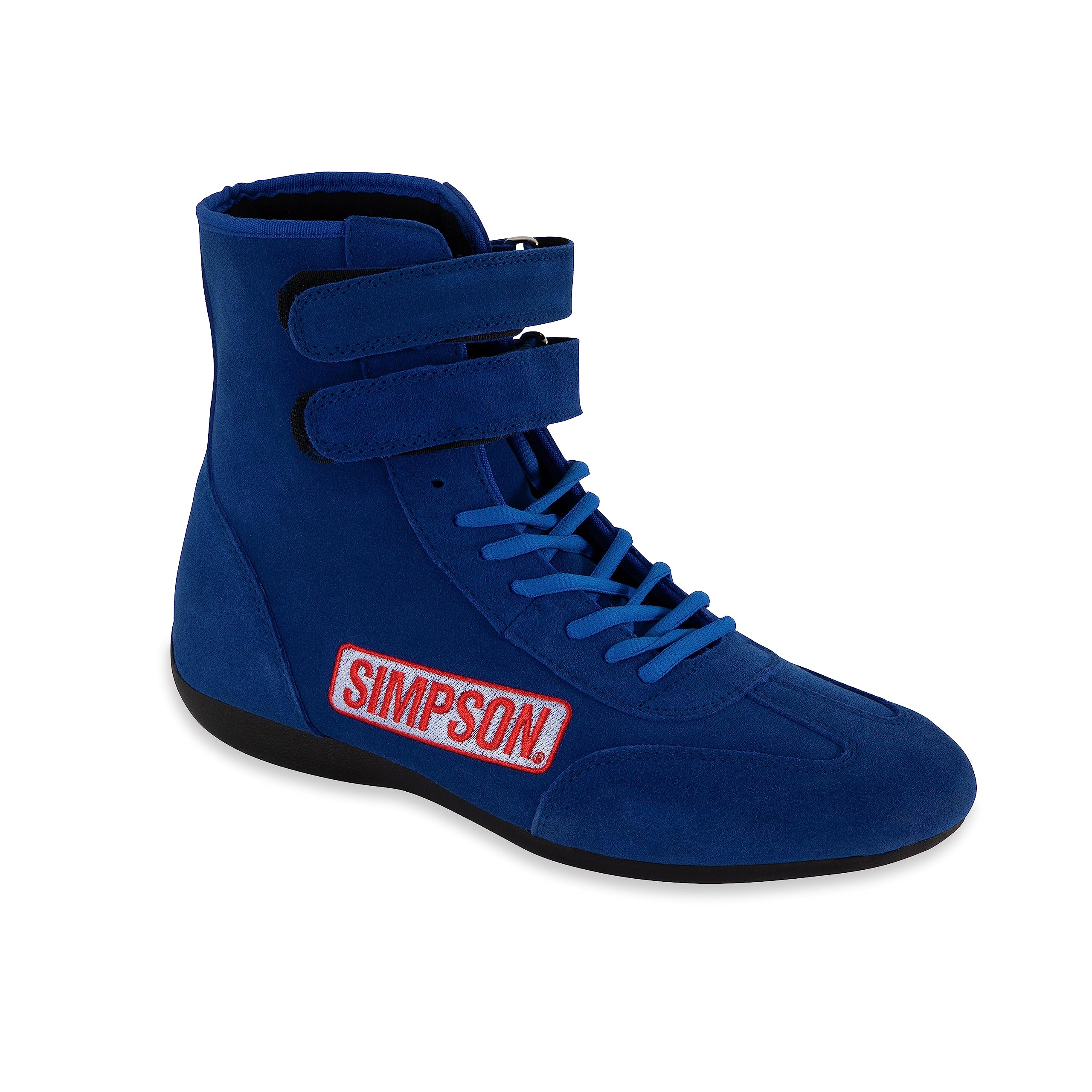 Amazon.com: Simpson Racing 28900BL High Top Racing Shoes Adult Size 9 ...
