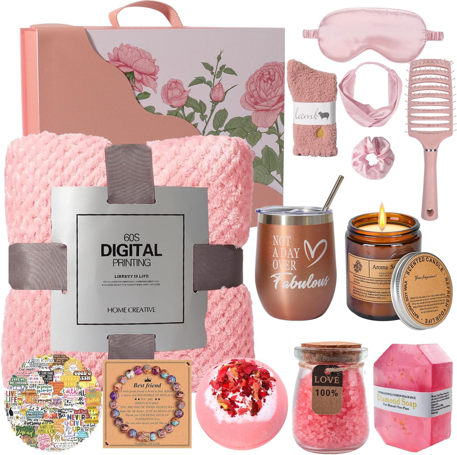 Amazon.com : Contid Get Well Gifts for Women,Get Well Soon 14pcs Care ...