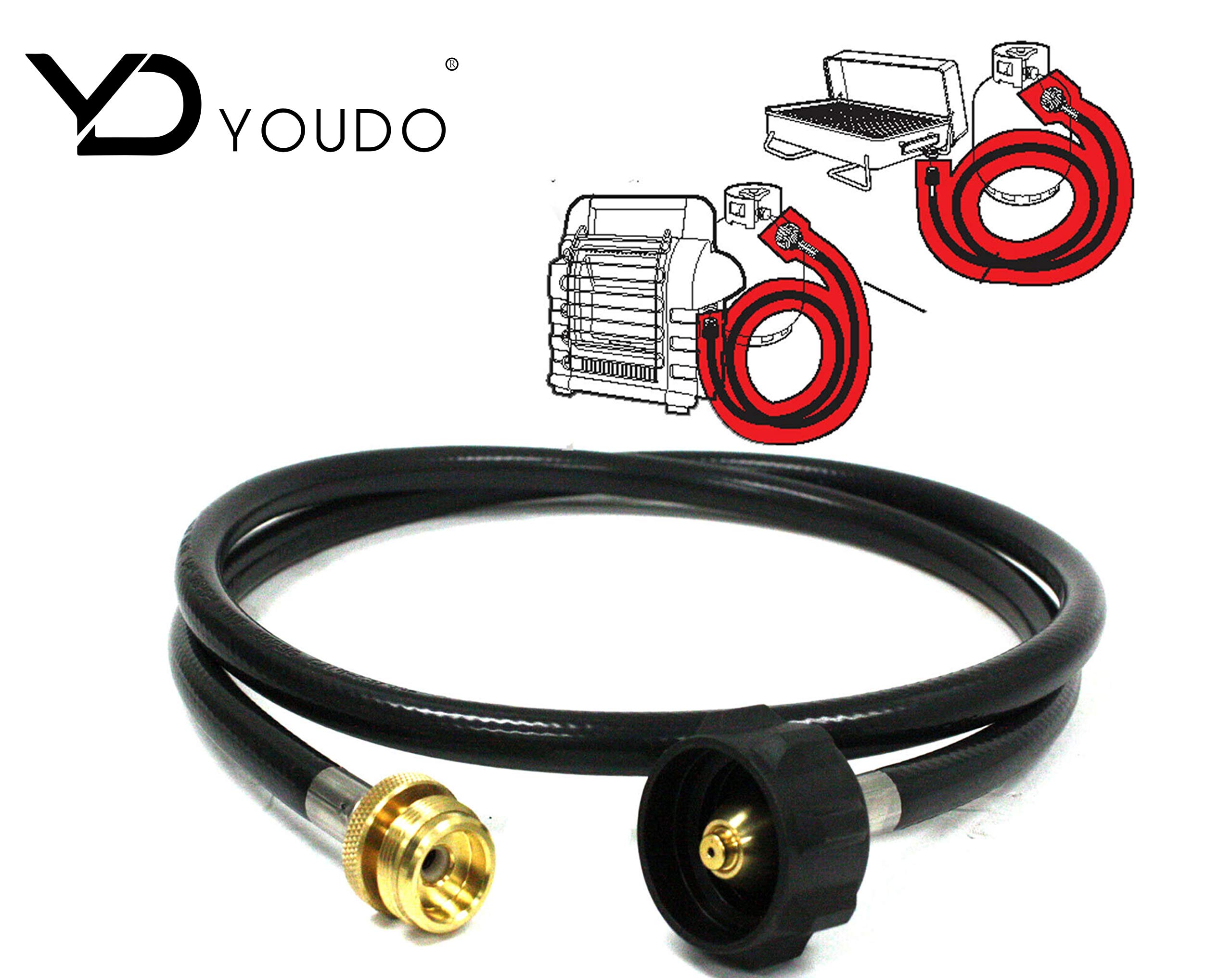 YOUDO Propane Torch Kit, Brass Large Pencil Flame Gas Welding Torch ...