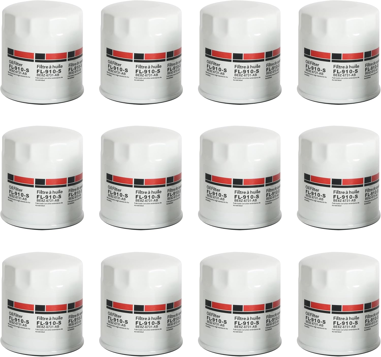 Amazon.com: 12 Pack,FL910S,Oil Filter for Ford Edge/Explorer/Focus/C ...