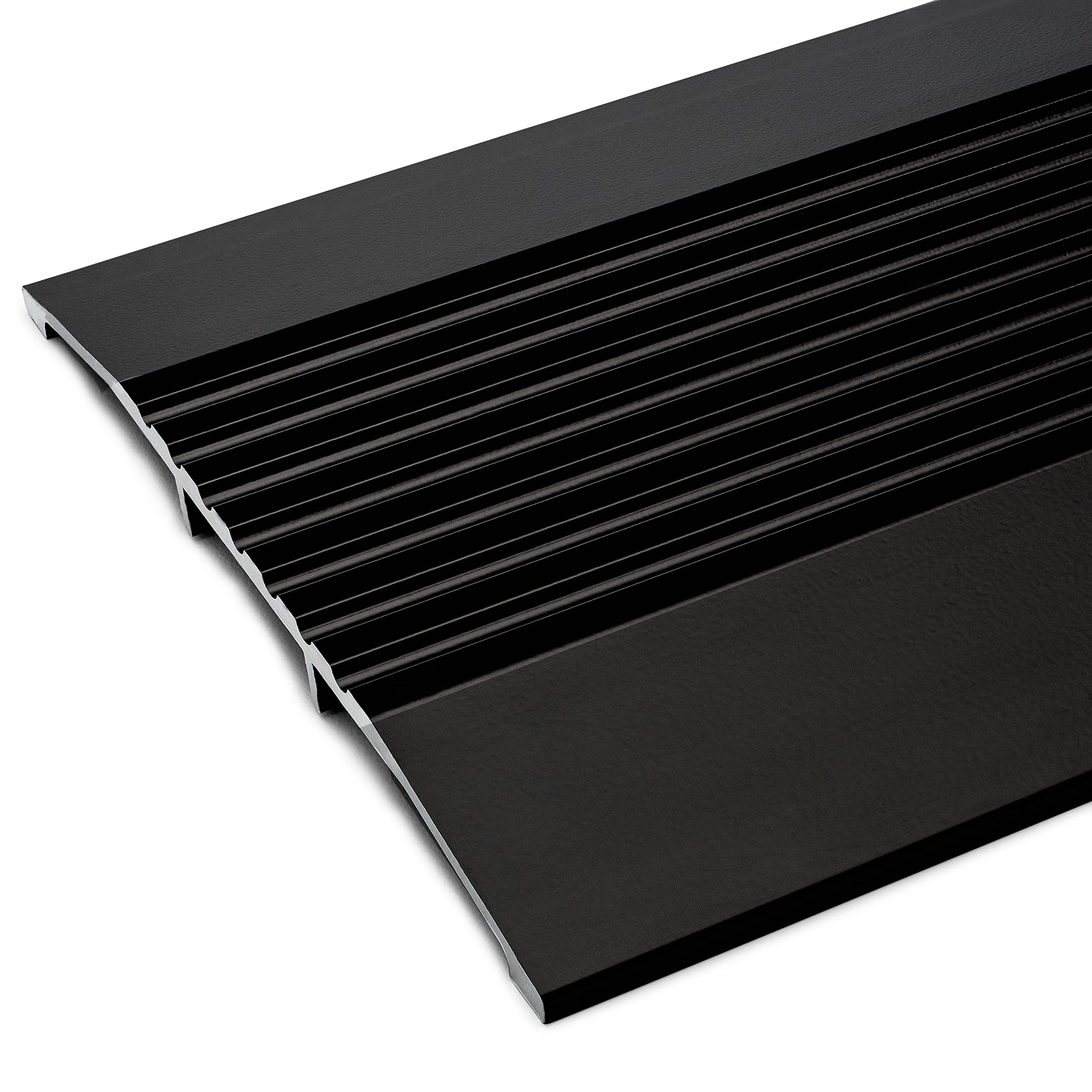 6" Wide x 1/2" High Black Corrugated Threshold (4 FT Long) - Amazon.com