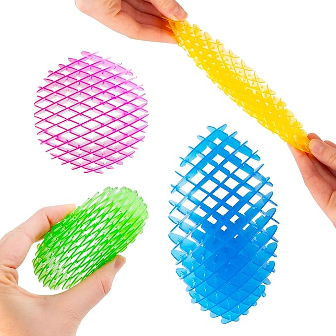 Fidget Worm Fidget Toy | Colourful And Engaging Stress Relief Companion ...