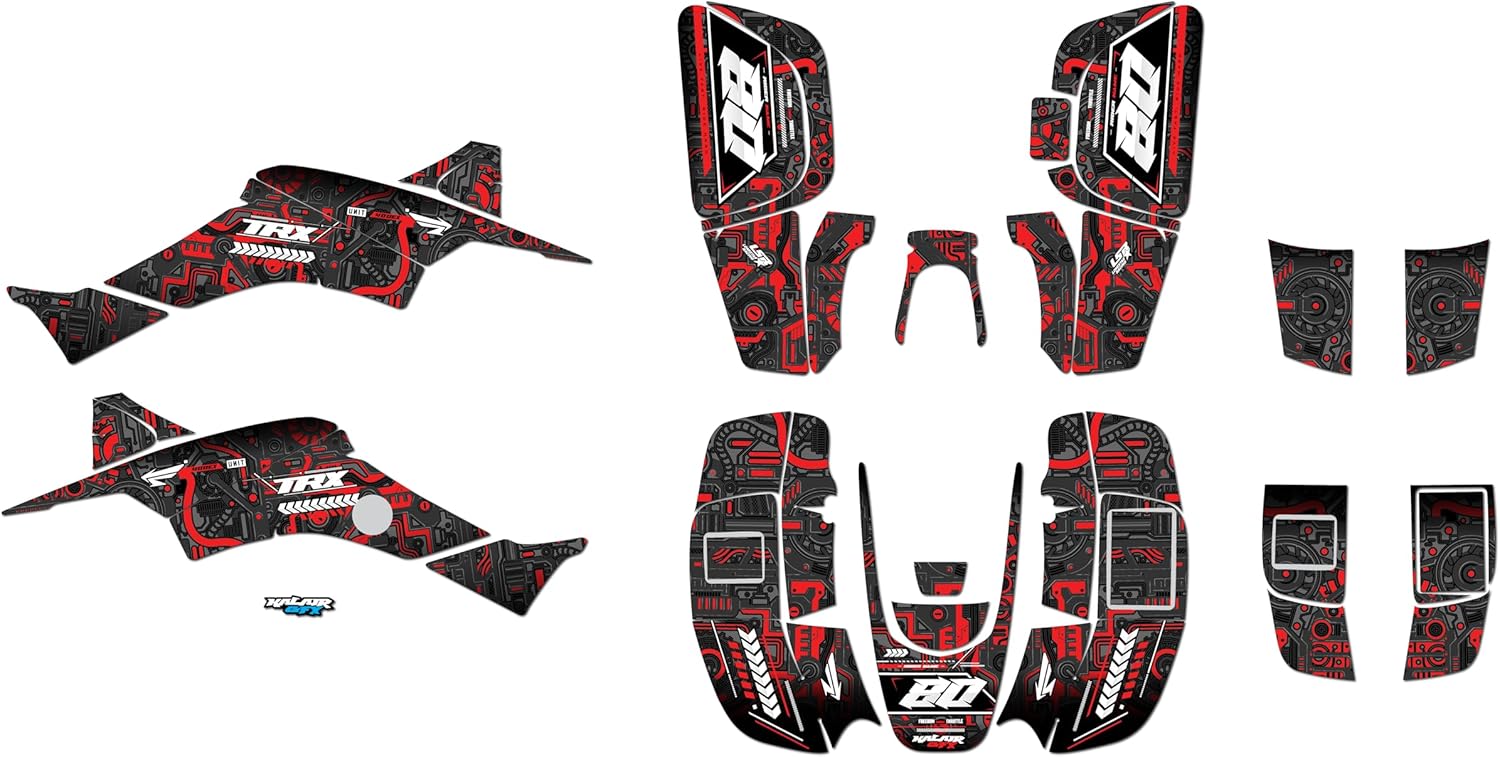 Amazon.com: Kalair GFX Graphics Kit for Honda TRX 400EX (1999-2004 ...