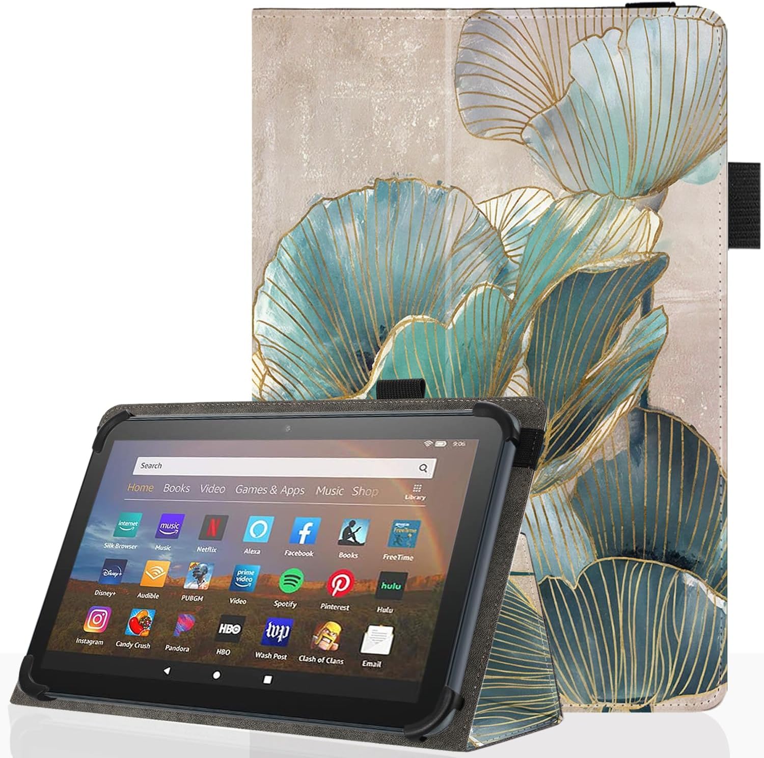 Amazon.com: Pudiceva Universal 10 10.1 Inch Android Tablet Case,Slim ...