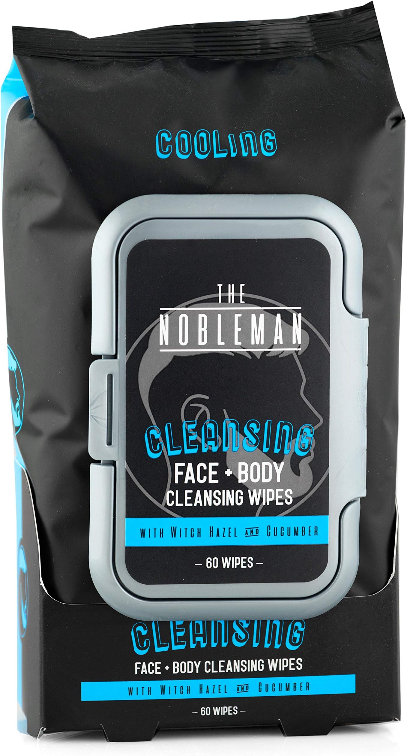 Amazon.com: Men's Cleansing Face + Body Cleansing Wipes - 60ct : Beauty ...