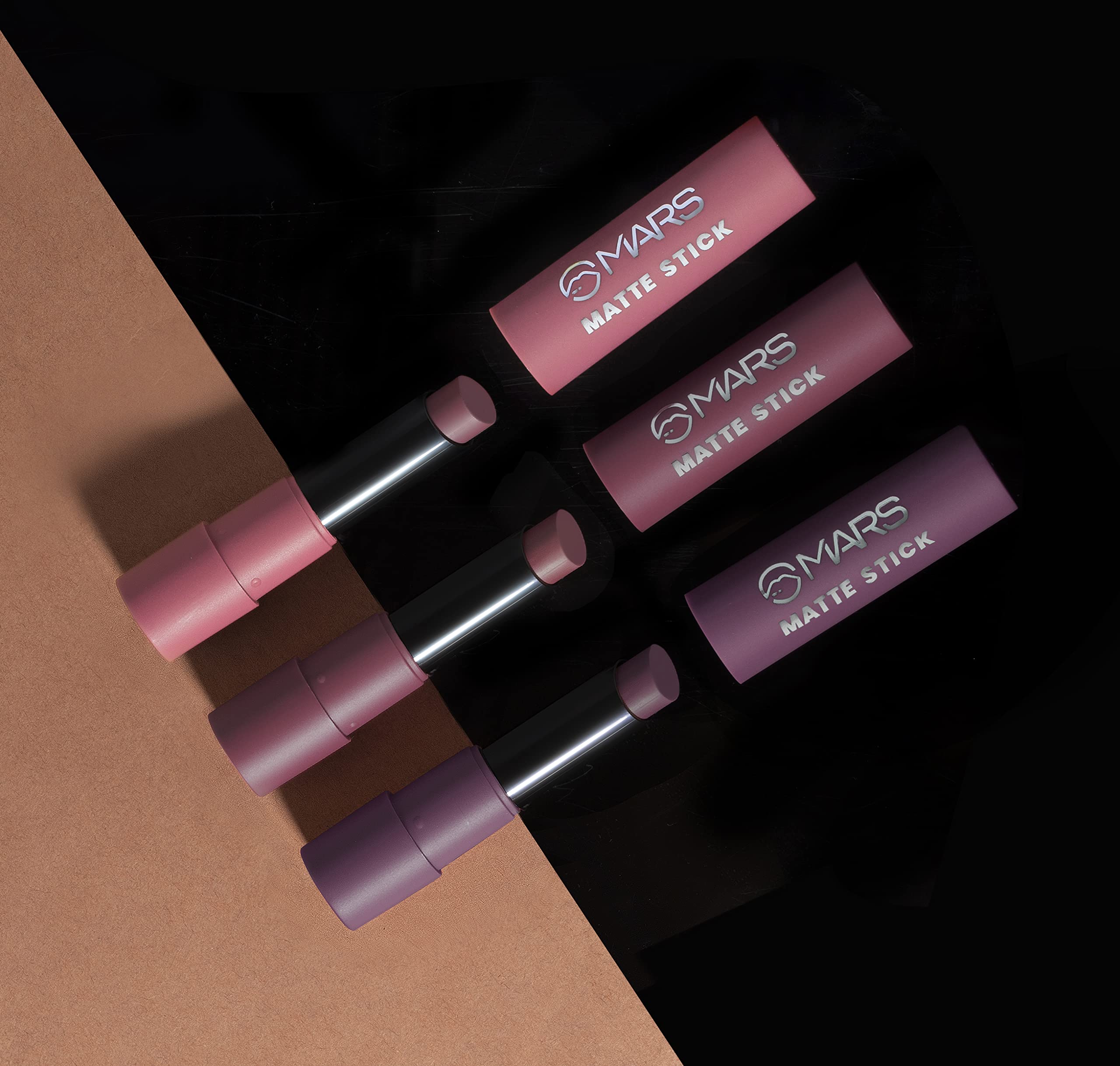 Buy Mars Matte Lipstick Box Set of 3 (Plums-03) Online at Low Prices in ...