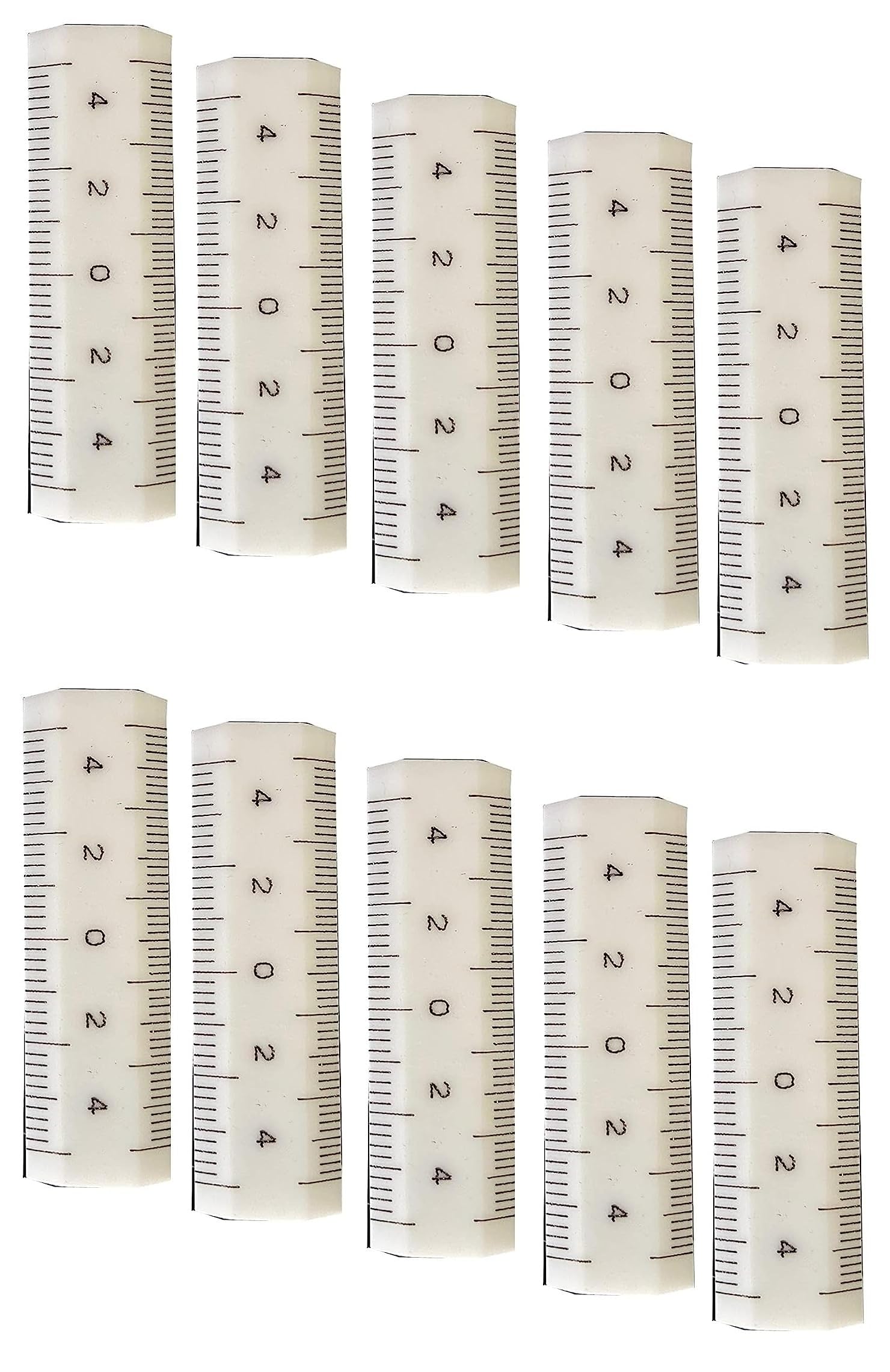 Pocket Plastic Scale 2 Inch Patwari Area Measurement Scale (20-25 ...