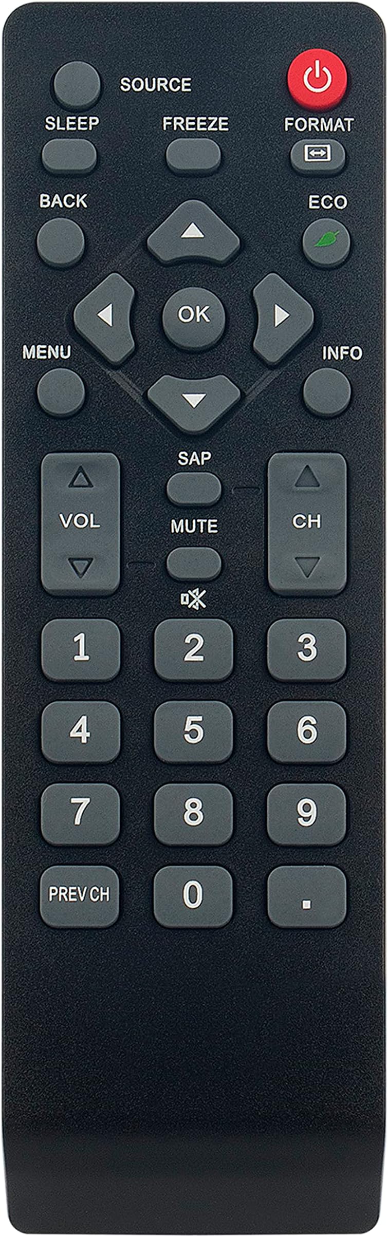 Amazon.com: Nh000ud Nh001ud Remote Control Compatible with Sylvania ...