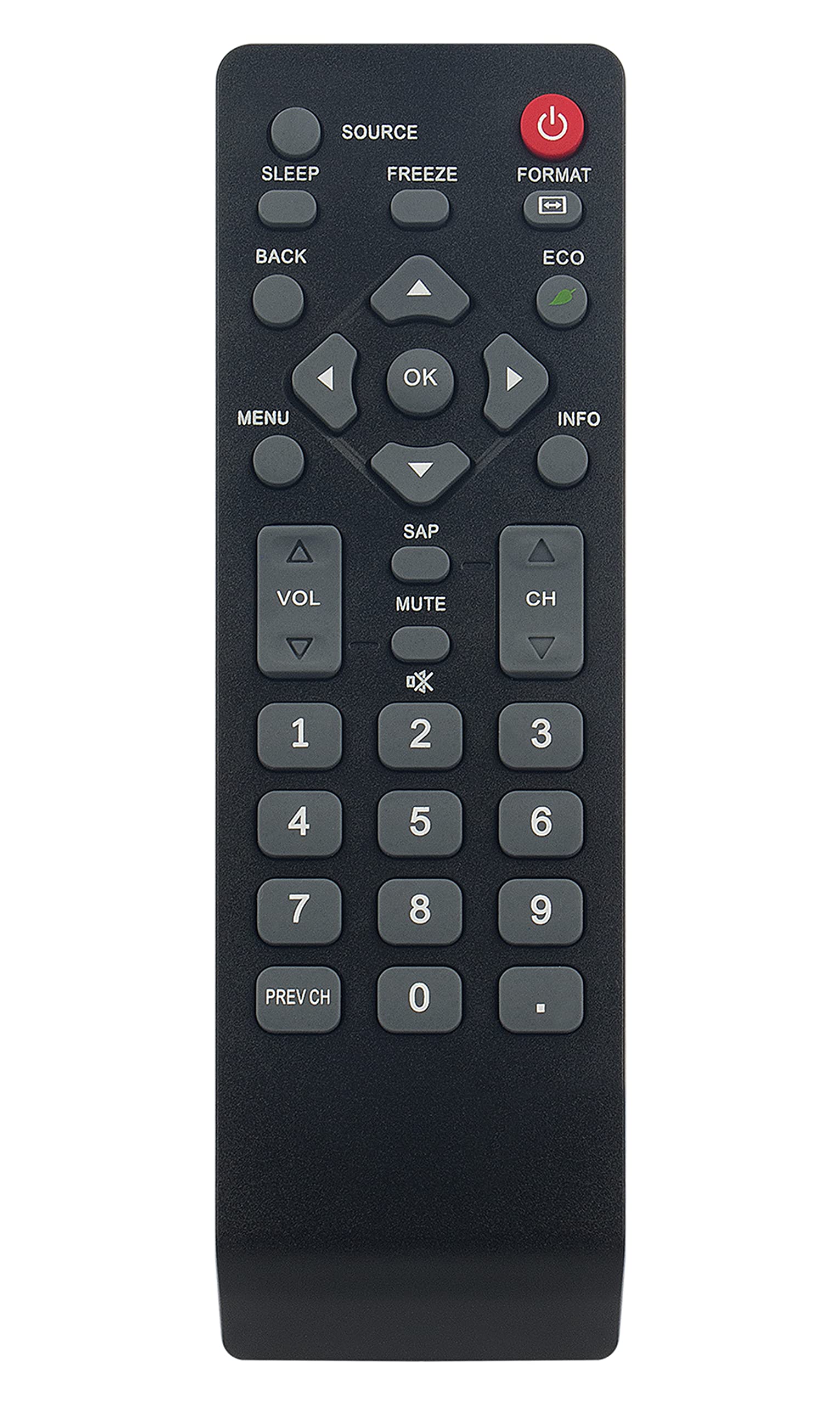 Amazon.com: NH001UD Replace Remote fit for Emerson TV LC320EM1 LC260EM1 ...