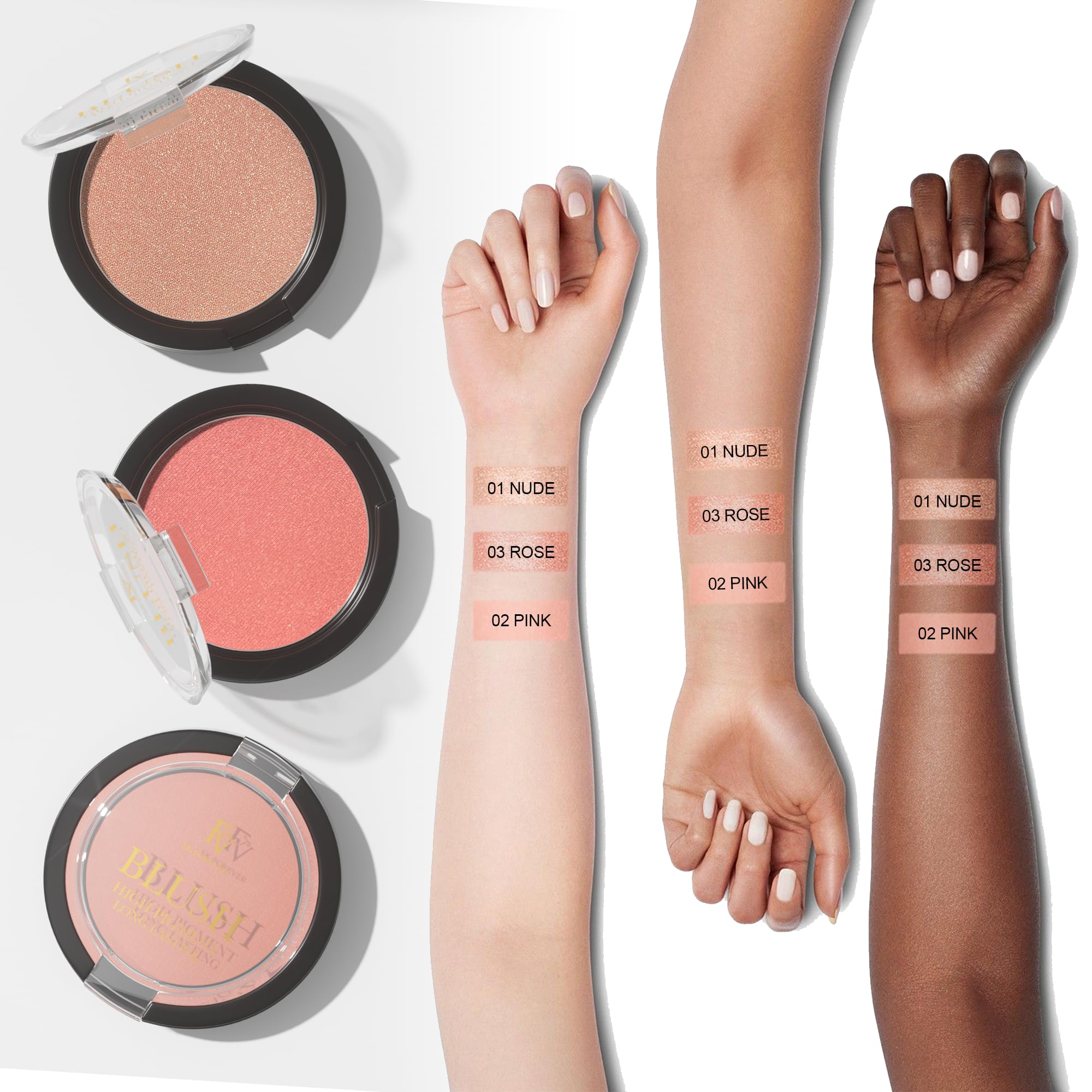 Snapklik.com : FV Long Lasting Powder Blush, Lightweight Smooth ...