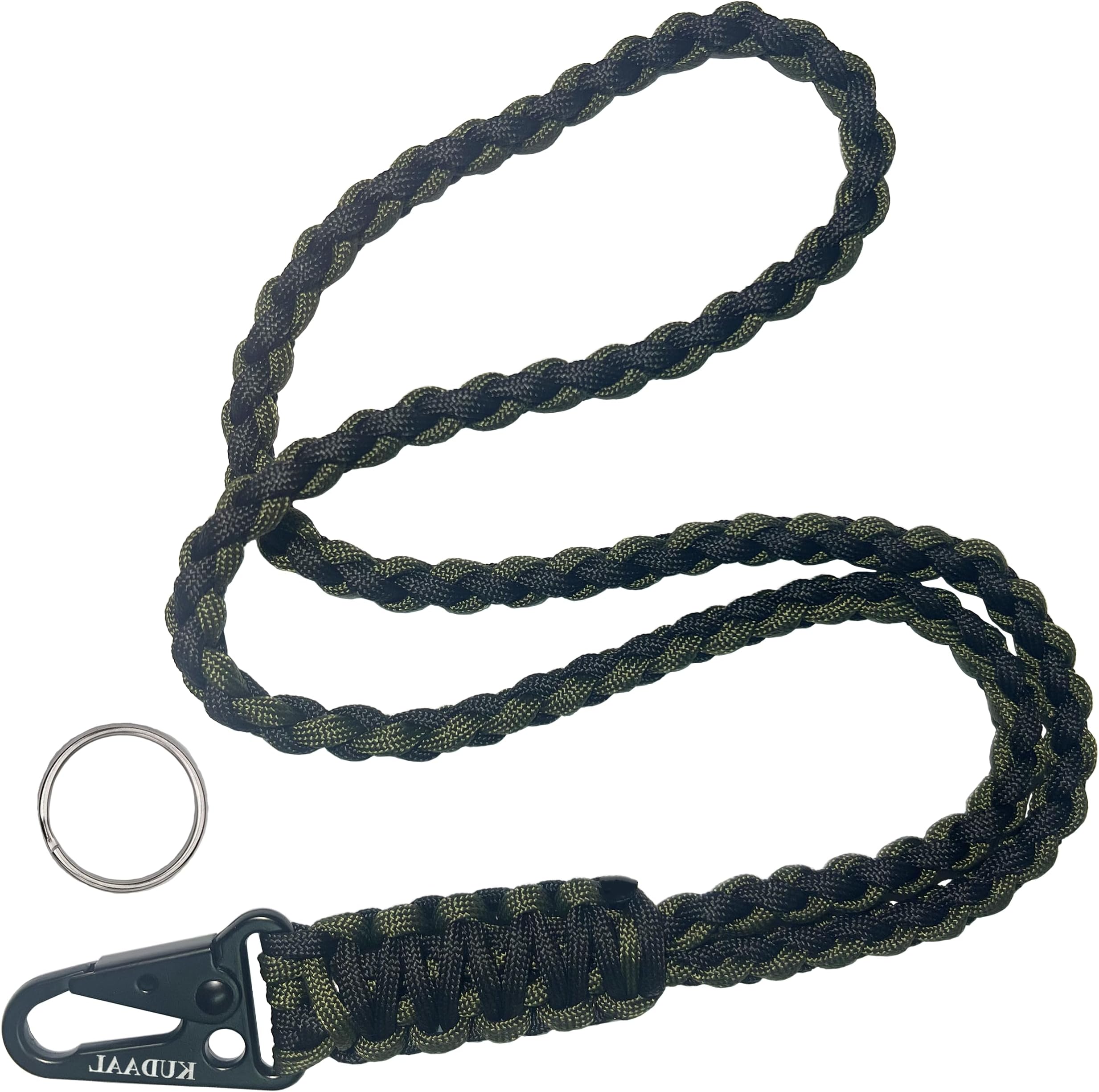 Amazon.com: ZXKHYOR 2 Pcs Paracord Keychain with USA Flag, Paracord ...